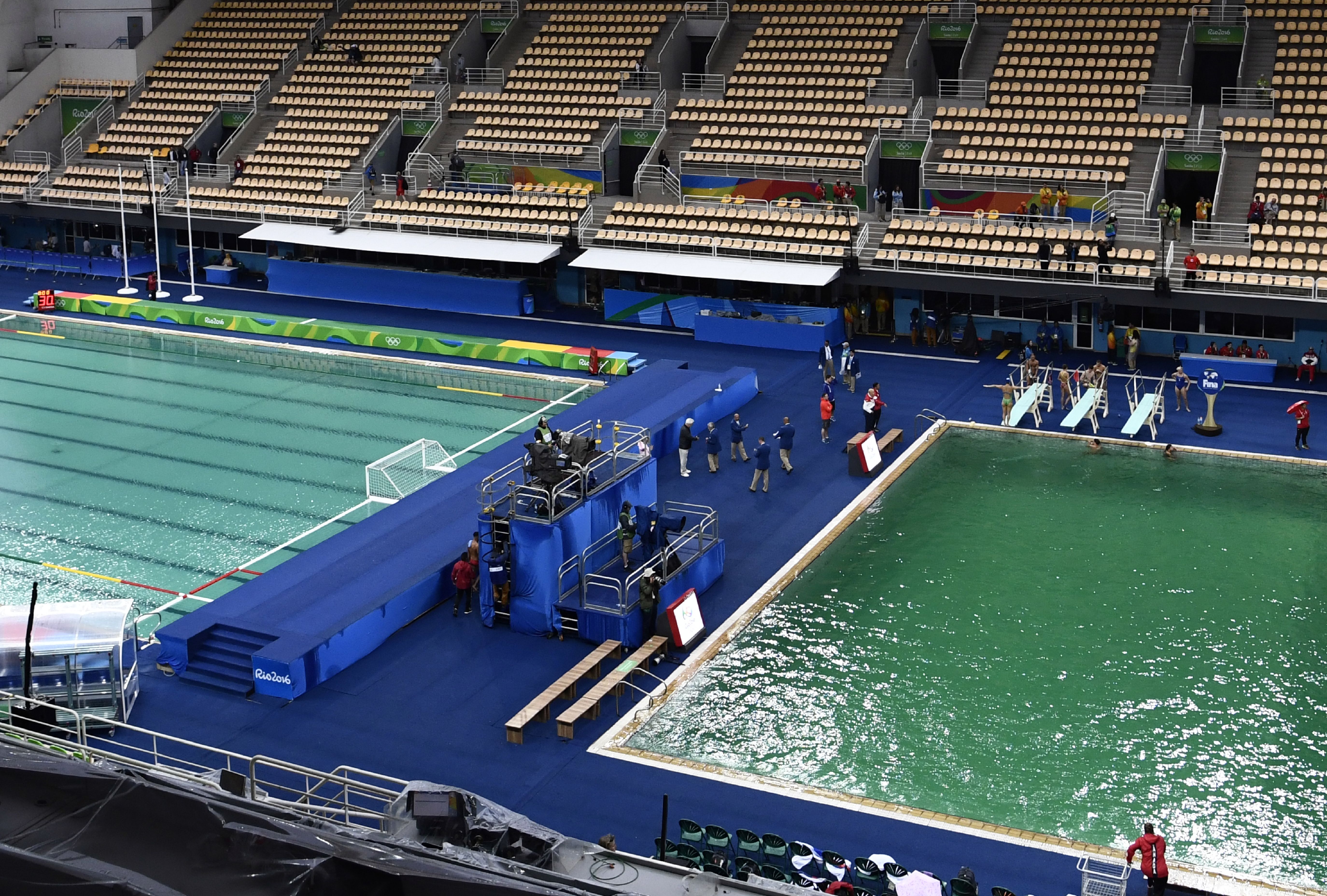 Rio Olympics Green Pools: Here's Why They Turned Green