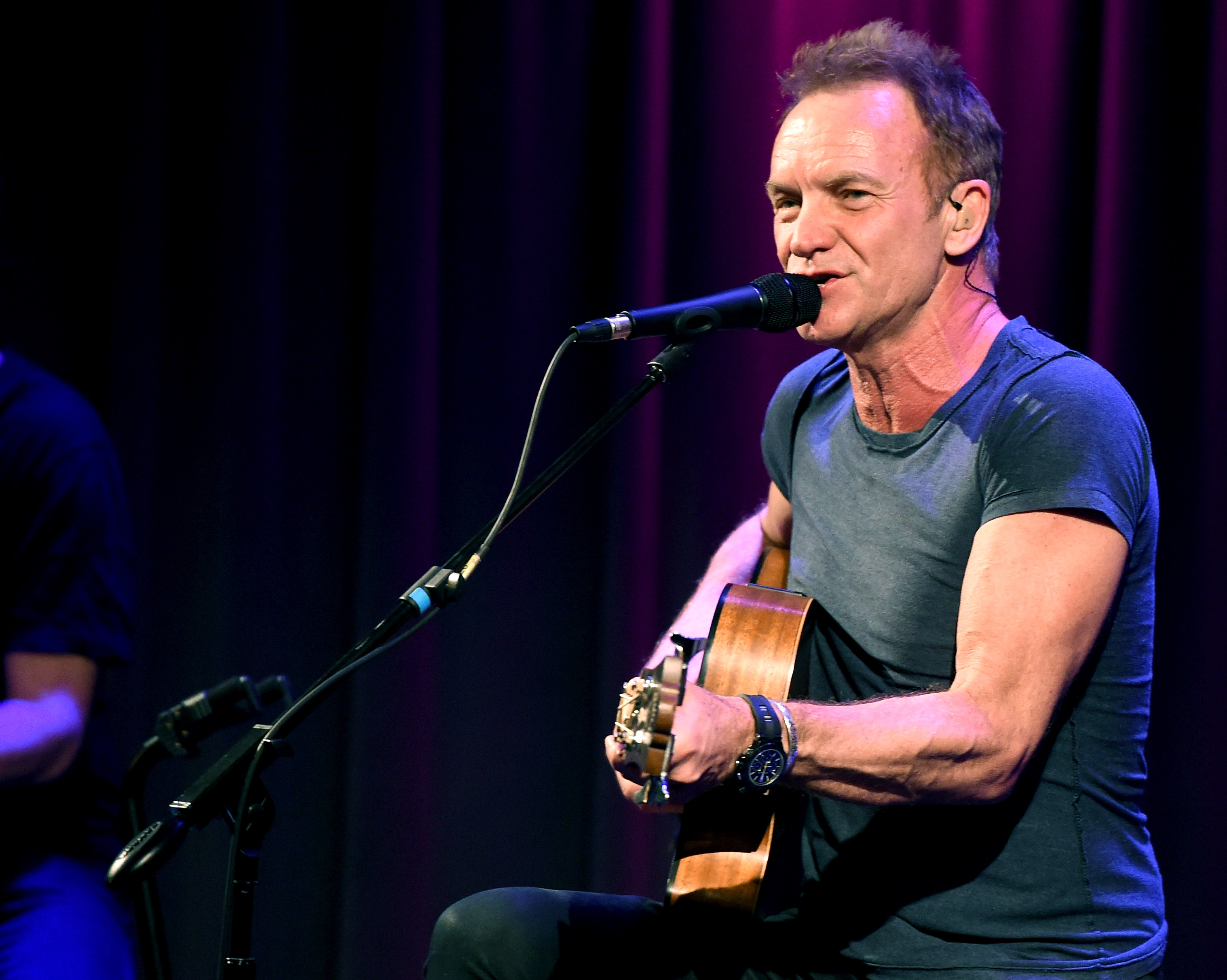 Sting Hosts Concert at Le Bataclan Theater in Paris