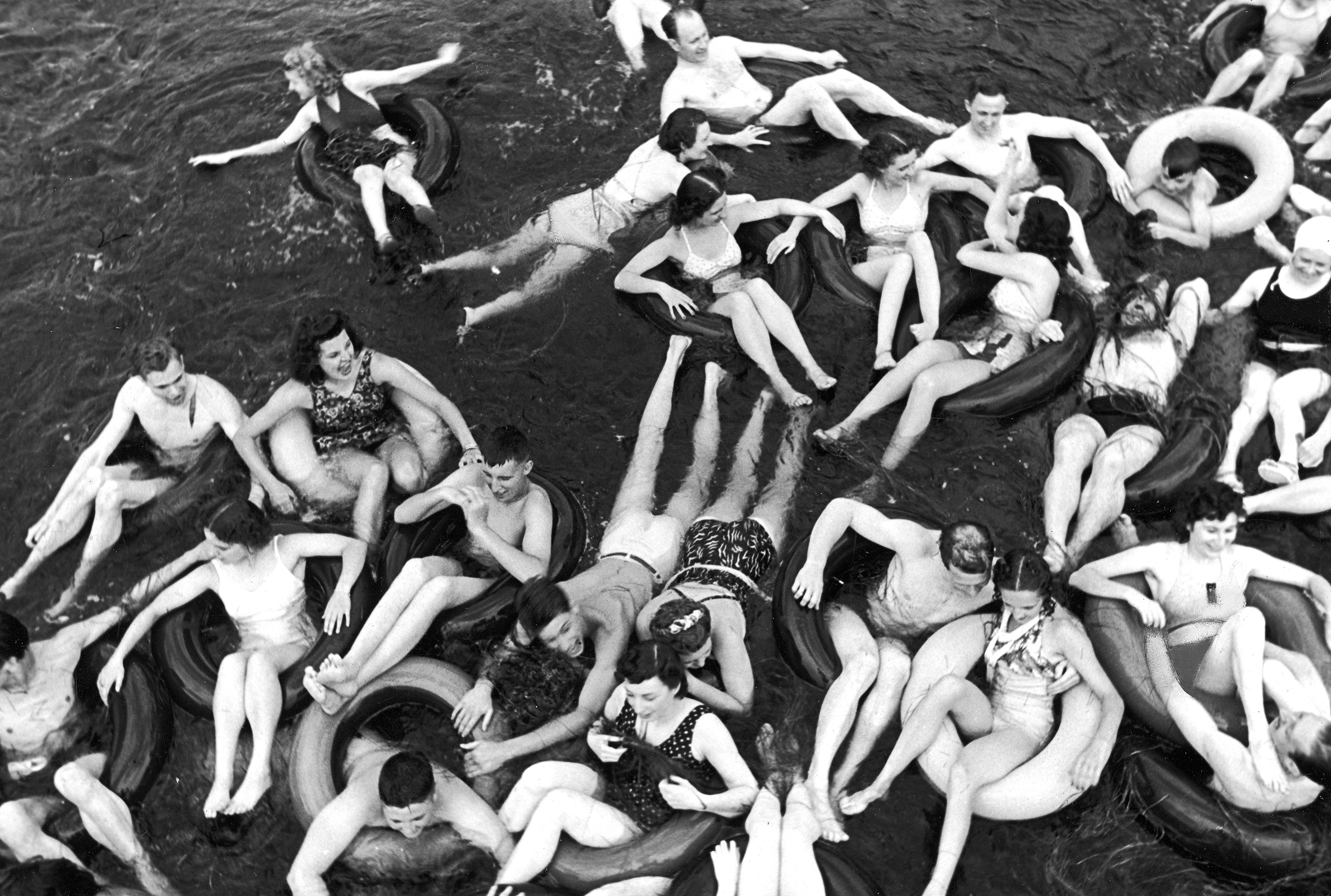 Classic Summer Fun from LIFE Magazine: The Floating Party