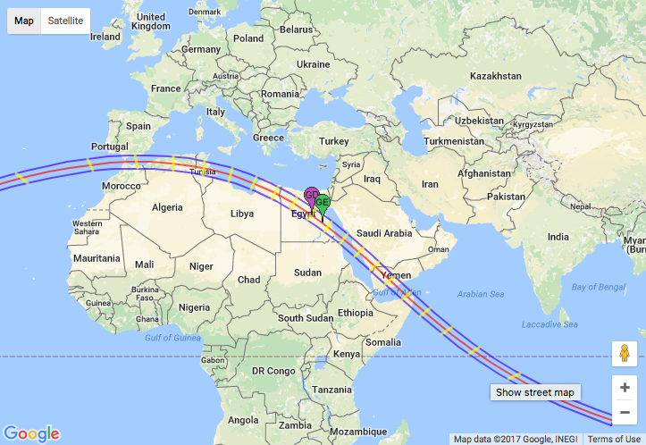 The Next Solar Eclipse: Eclipse Maps for the Next 50 Years