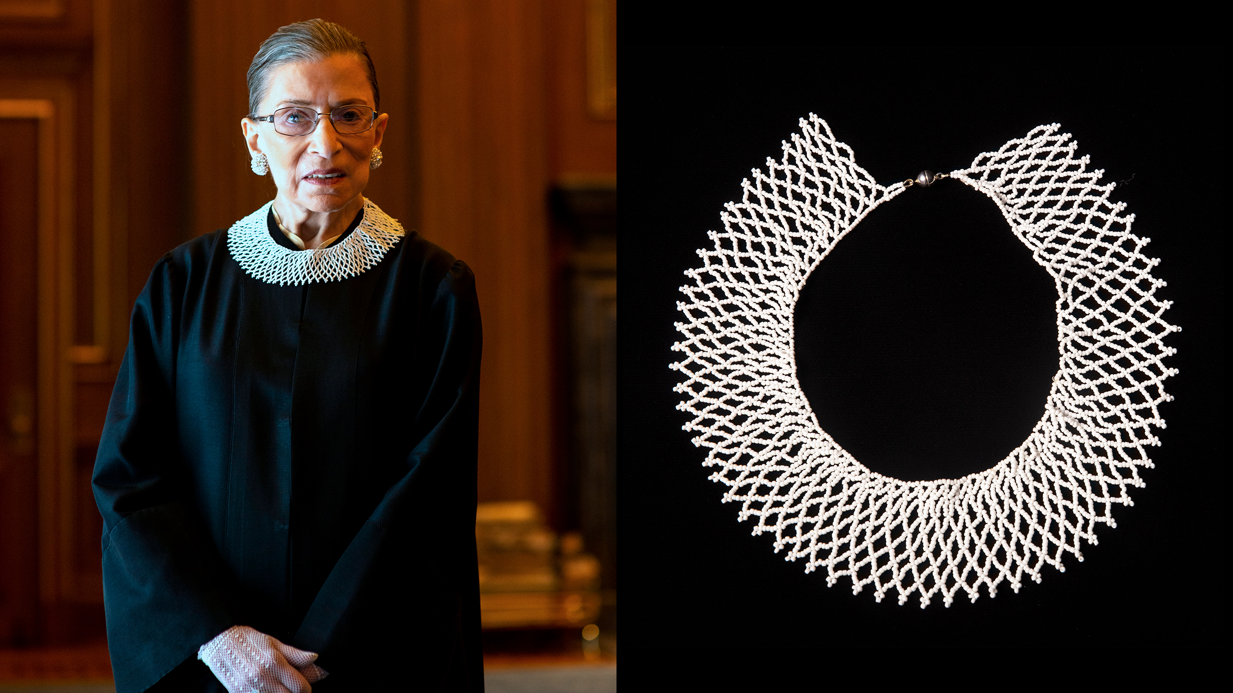 Photographing the Collars of Ruth Bader Ginsburg