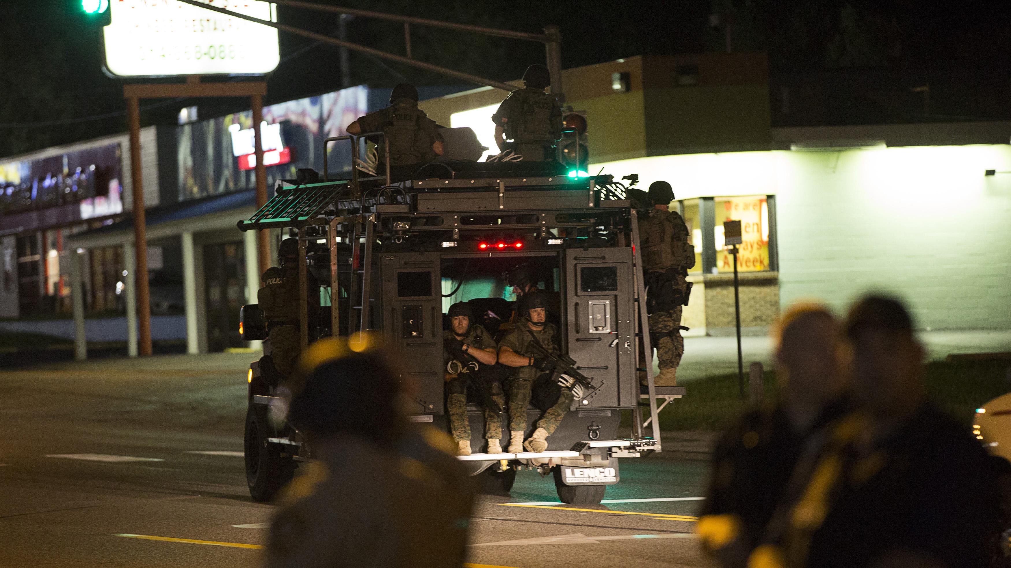 Photos Capture the Tension Between Police and Protestors in Ferguson