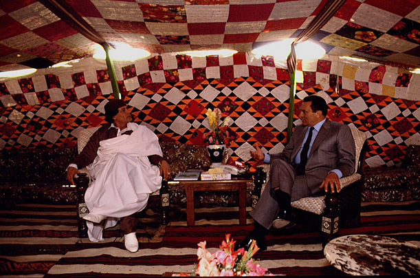 Inside the Tents of Muammar Gaddafi - Photo Essays - TIME