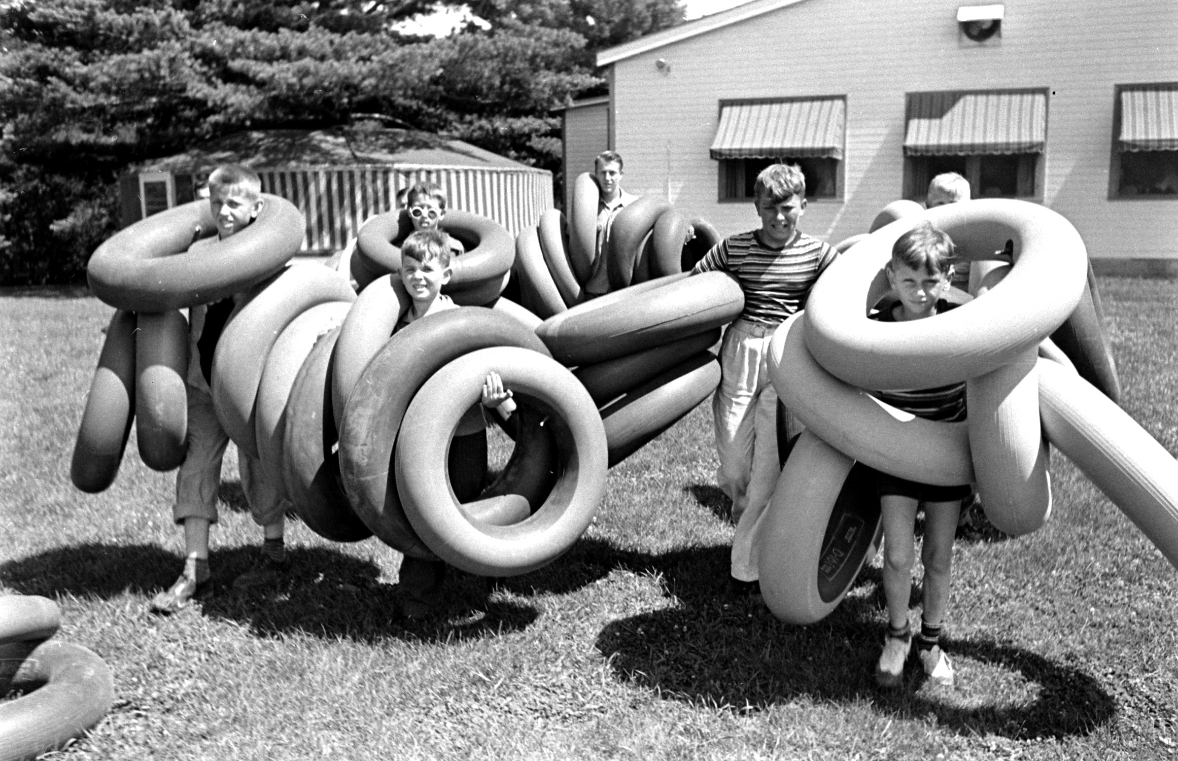 Classic Summer Fun from LIFE Magazine: The Floating Party