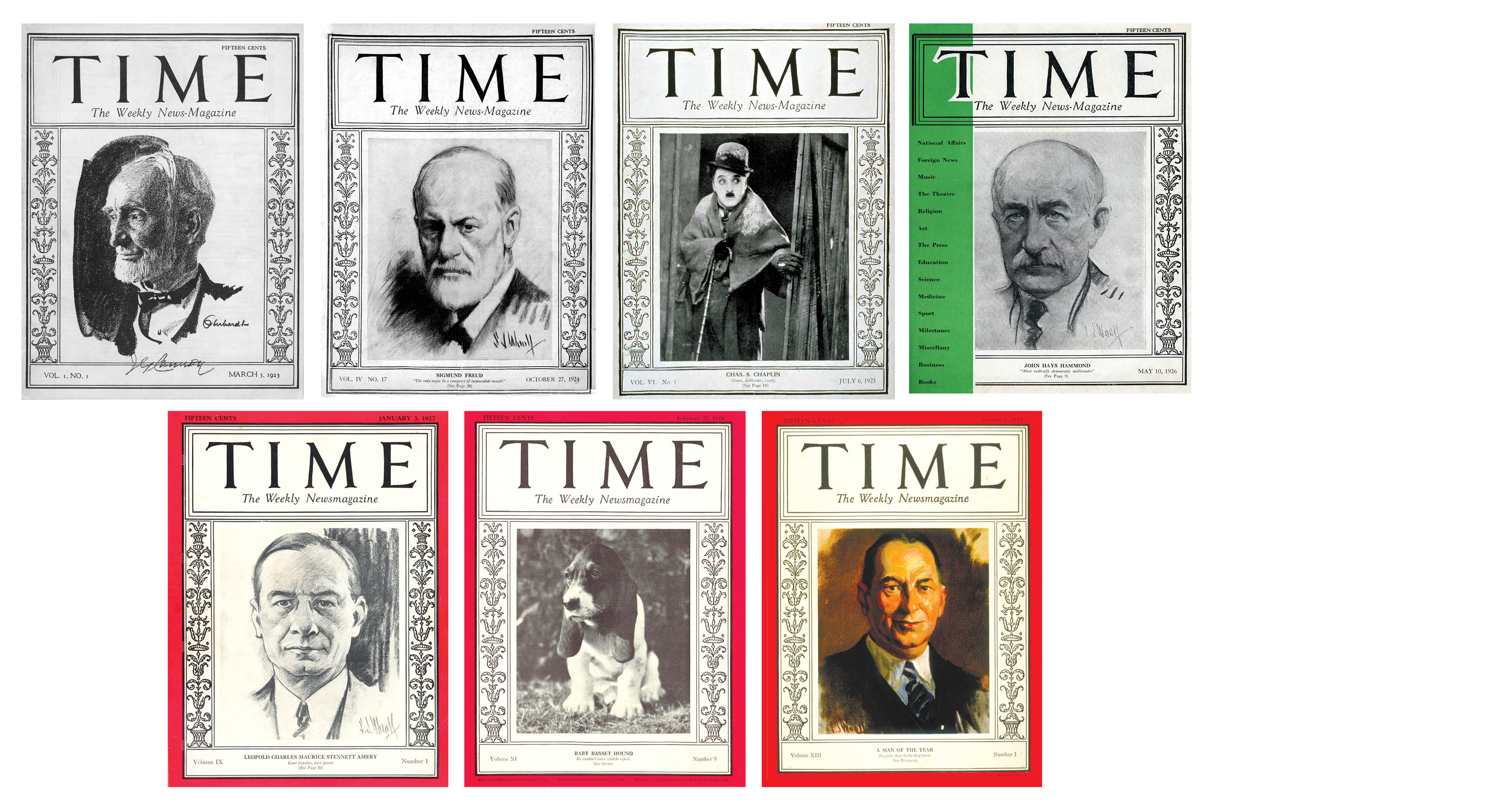 100 Years of TIME Magazine Covers