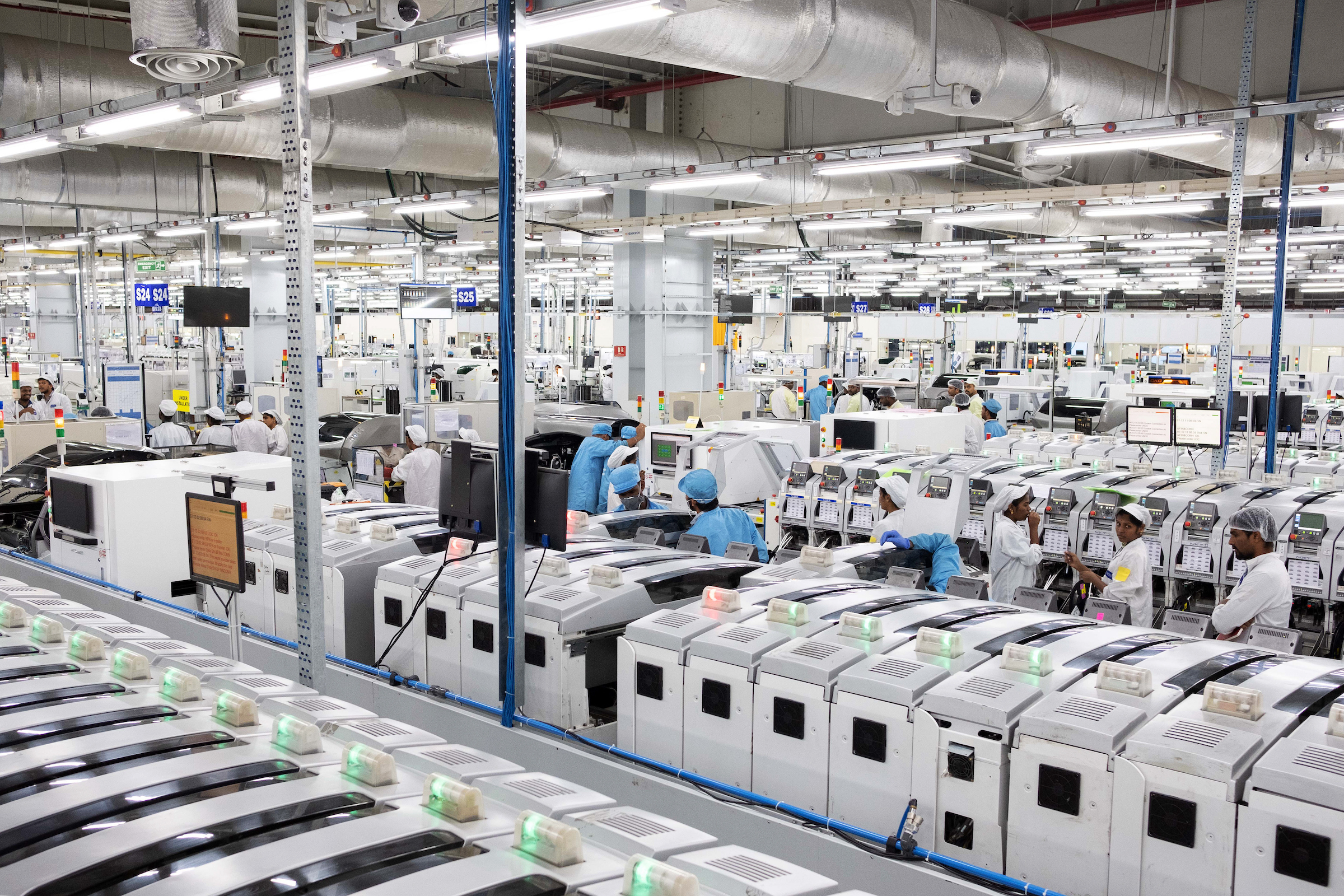 Inside One iPhone Factory Powering Apple's Pivot to India