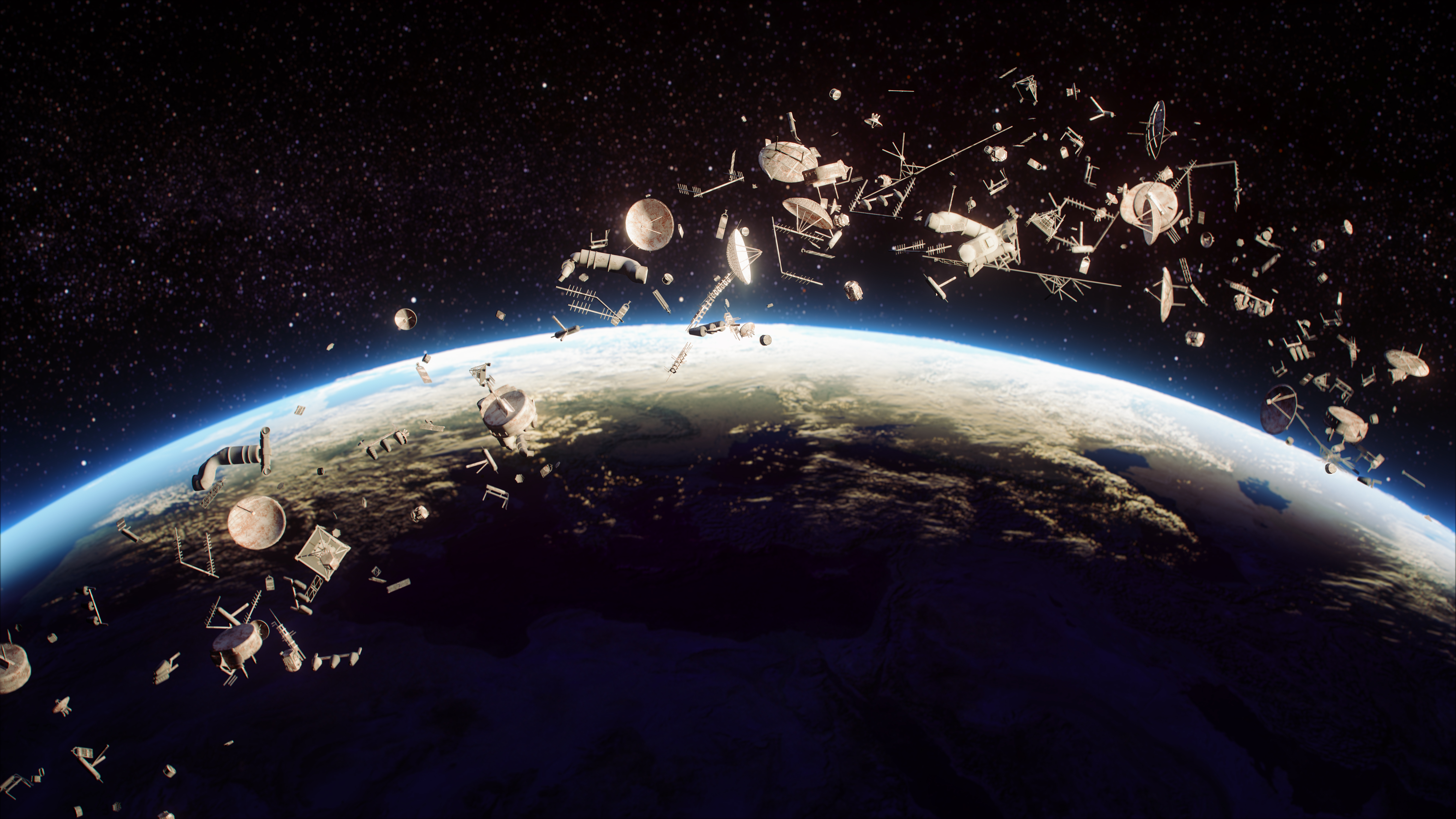 Scientists Sound Alarm Over a Growing Trash Problem in Space