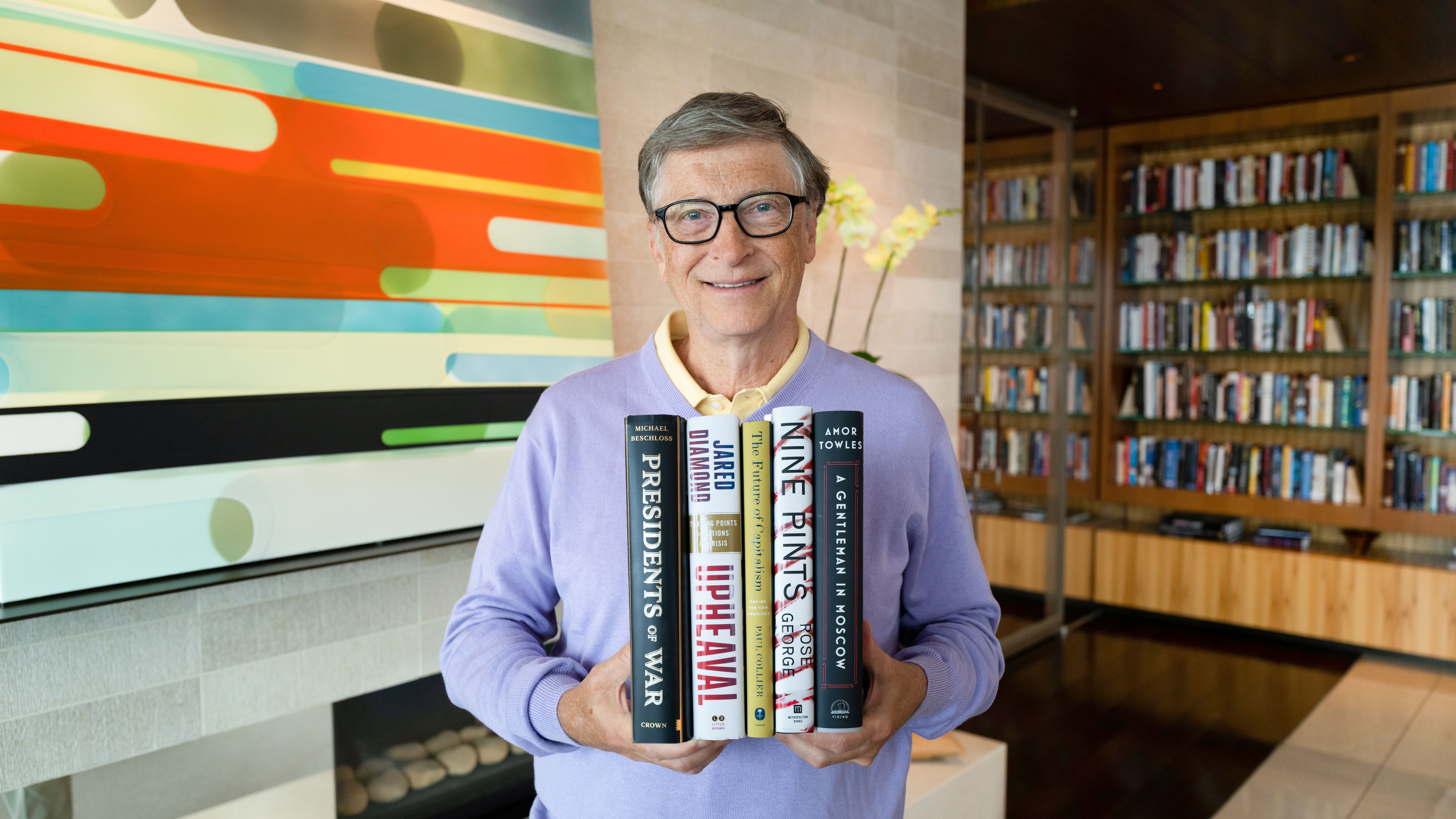 Bill Gates Makes His 2019 Summer Reading Recommendations
