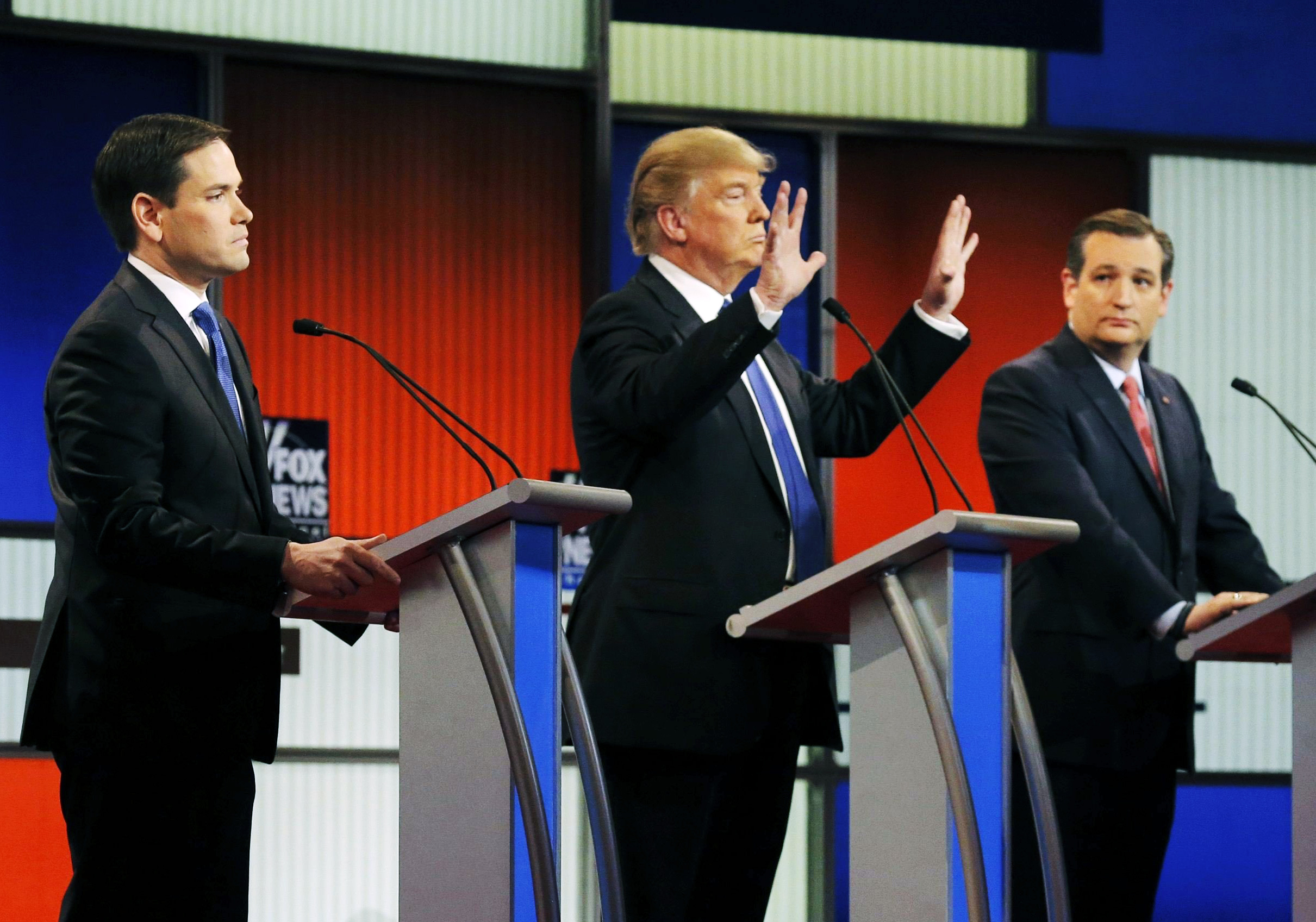 Republican Debate: Donald Trump Defends His Hands