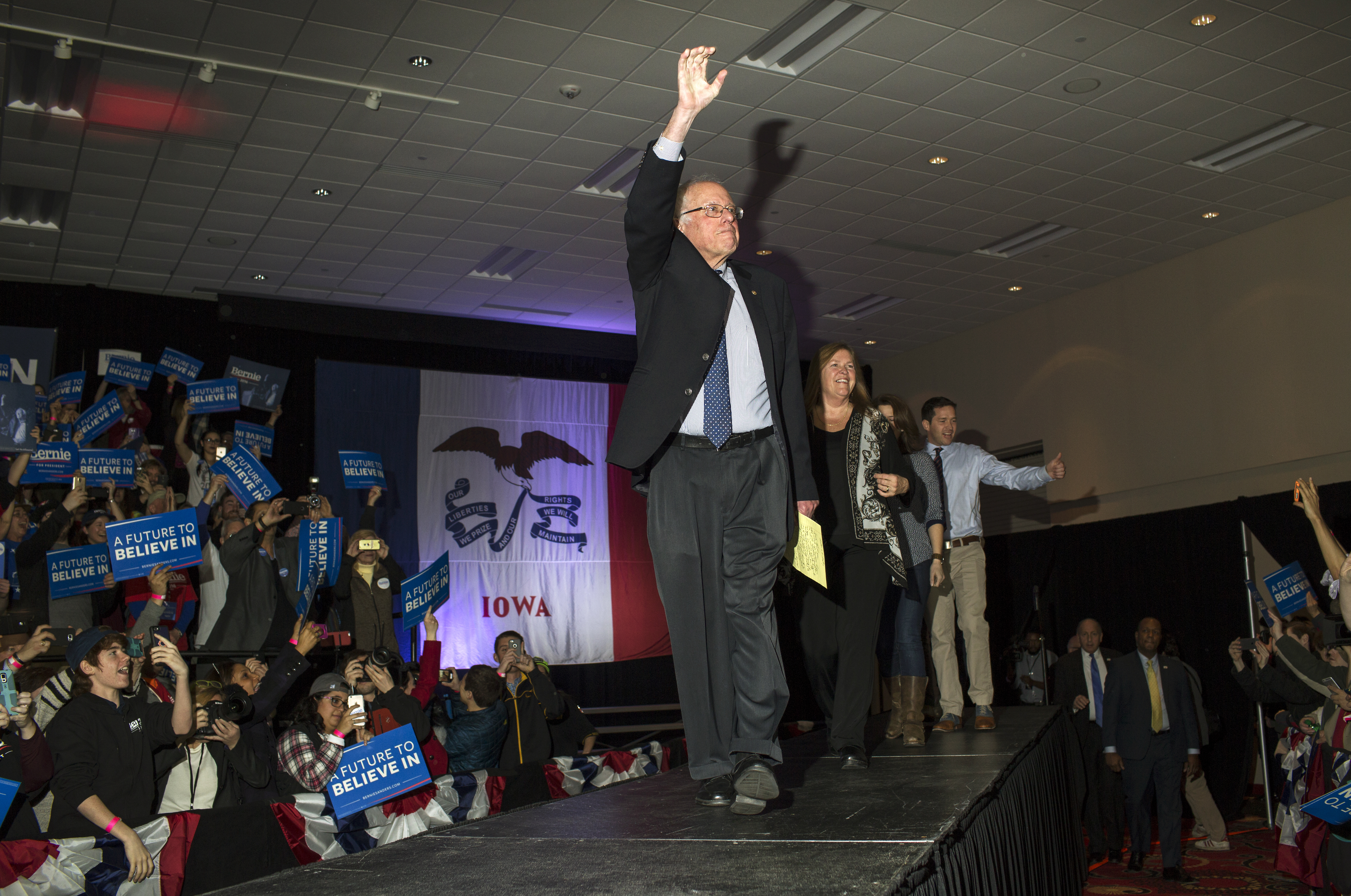 Iowa Caucuses: Inside Bernie Sanders' Iowa Party
