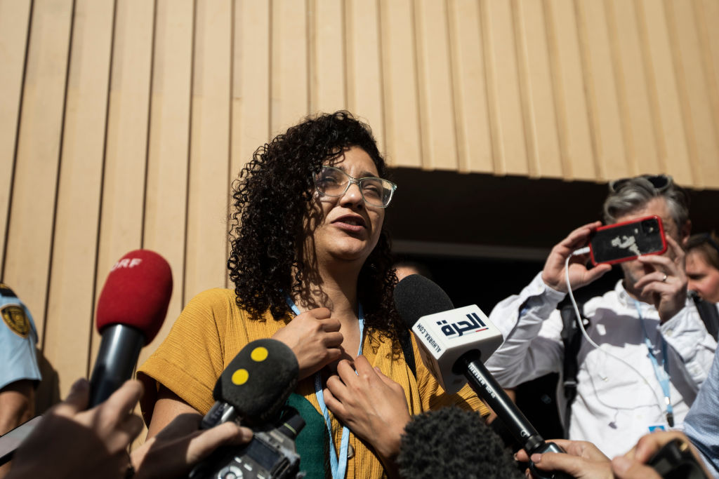 Activist Alaa Abd El-Fattah's Sister on His Water Strike