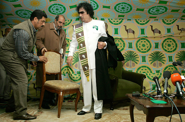 Inside the Tents of Muammar Gaddafi - Photo Essays - TIME