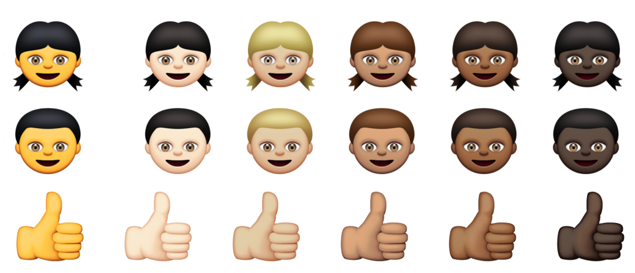 Apple iOS 8.3 Releases 300 Racially Diverse Emojis