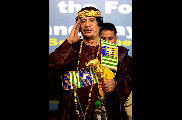 Gaddafi Fashion: The Emperor Had Some Crazy Clothes - Photo Essays - TIME