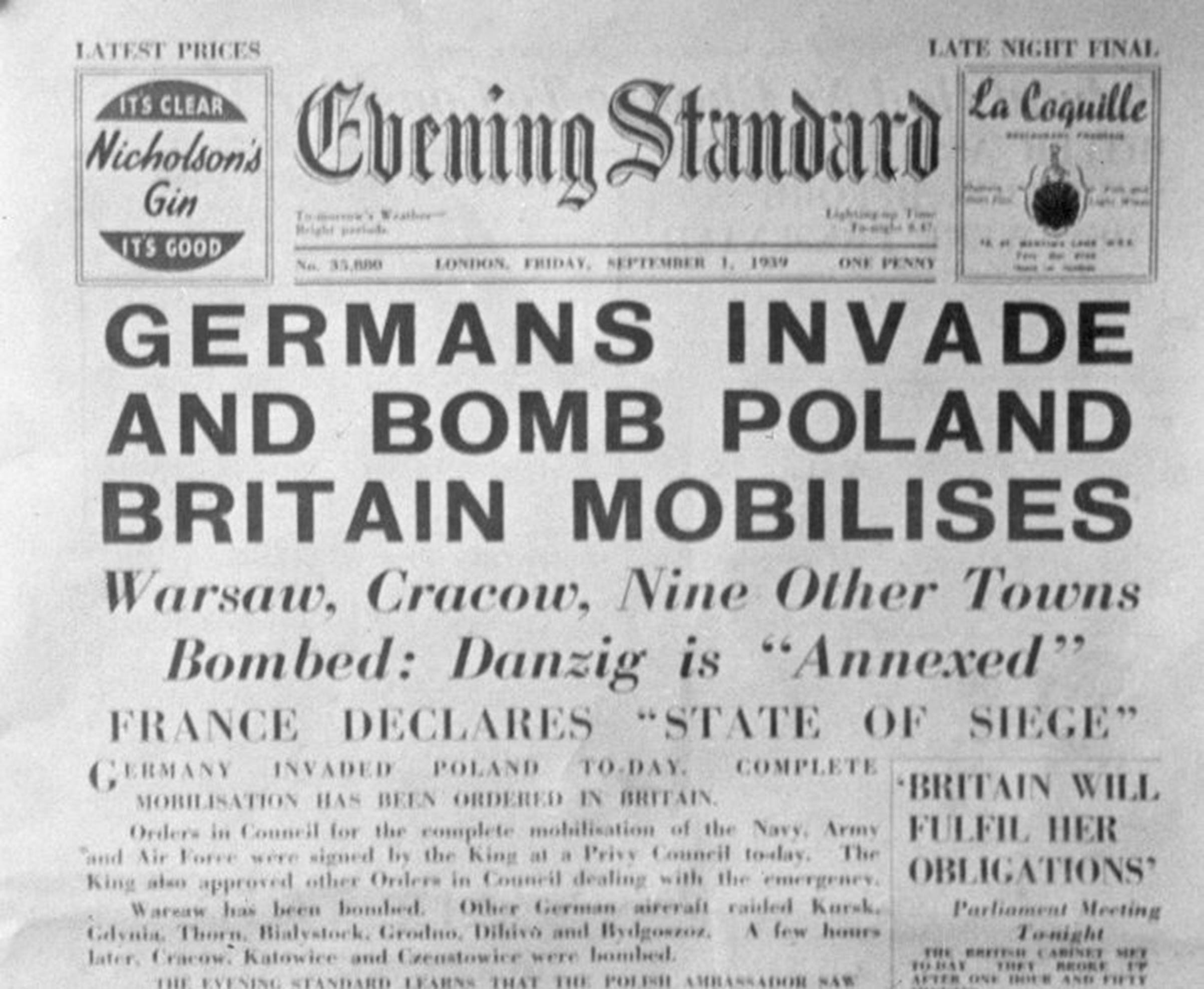 Why the Invasion of Poland in 1939 Launched World War Ii