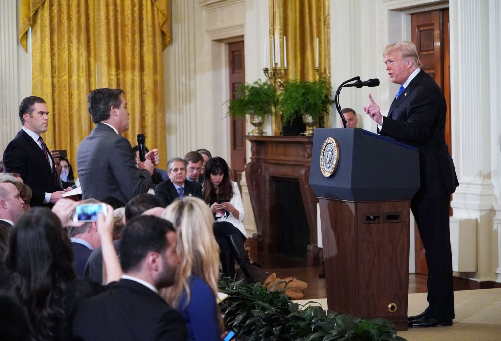 Trump Clashes with CNN's Jim Acosta at Press Conference