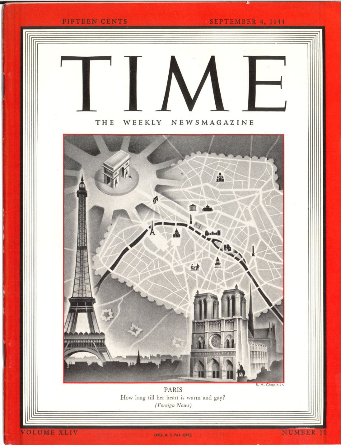 September 4th, 1944 | Vol. XLIV, No. 10 | U.S.