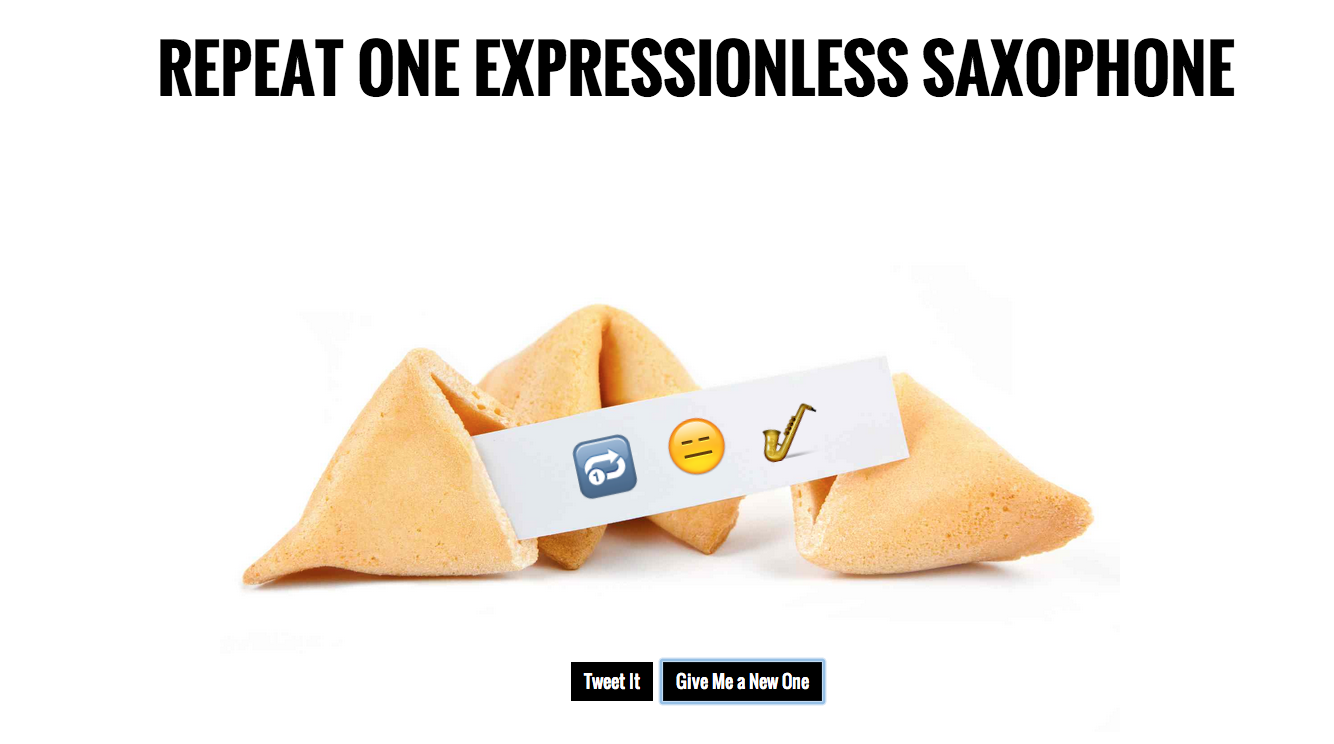 Emoji Fortune Website Makes Fortune Cookies Better By Adding Emojis