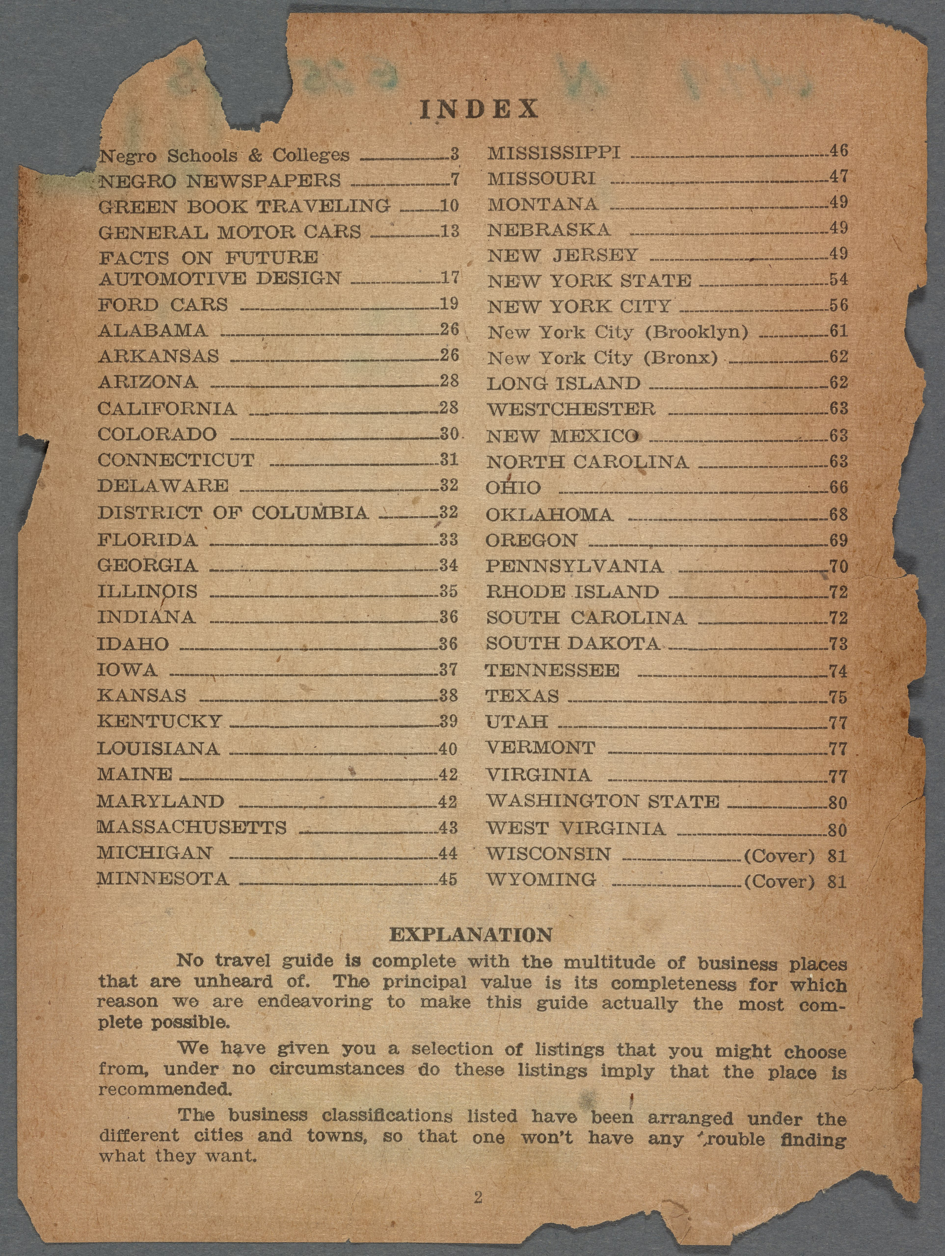 Black History Month and Travel in Segregated America