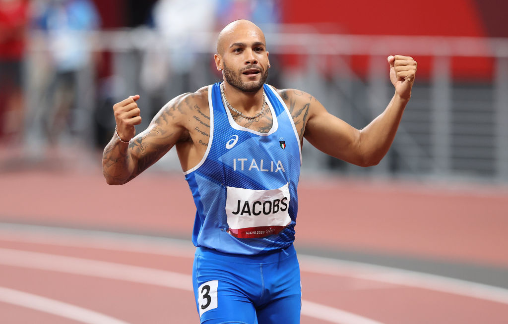 Lamont Marcell Jacobs Wins Olympic 100-m Sprint