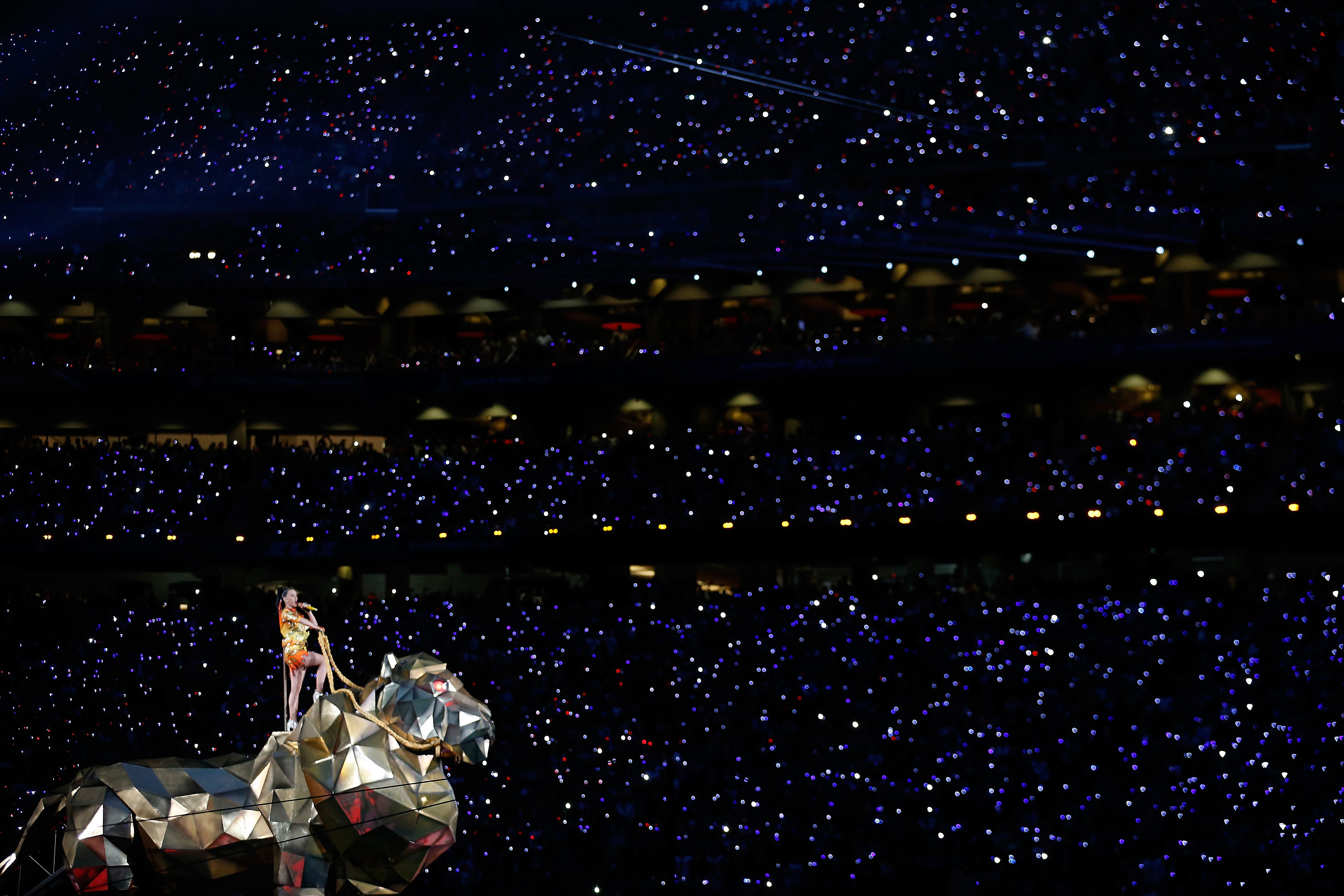 Super Bowl 2015: Katy Perry Halftime Show Photos