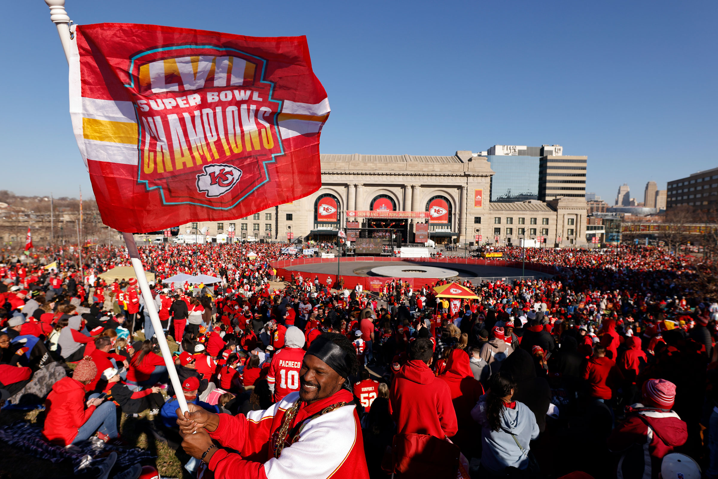 Chiefs' Super Bowl Parade in Photos