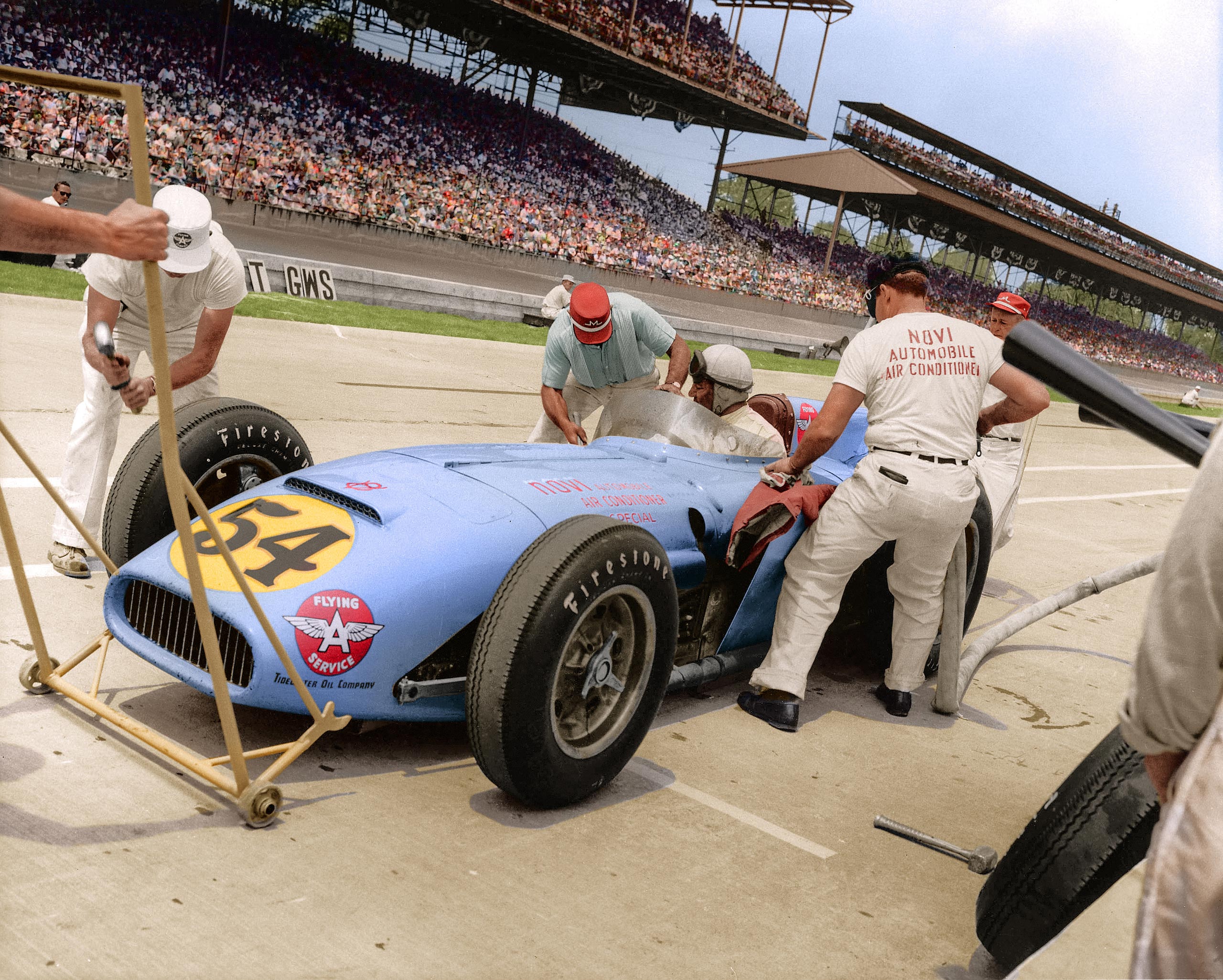 Indy 500: Colorized Photos From a Century of Racing