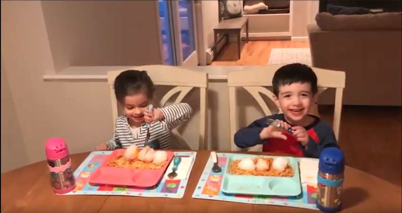 Jimmy Kimmel's Spaghetti and Snowballs Challenge Is A Hit
