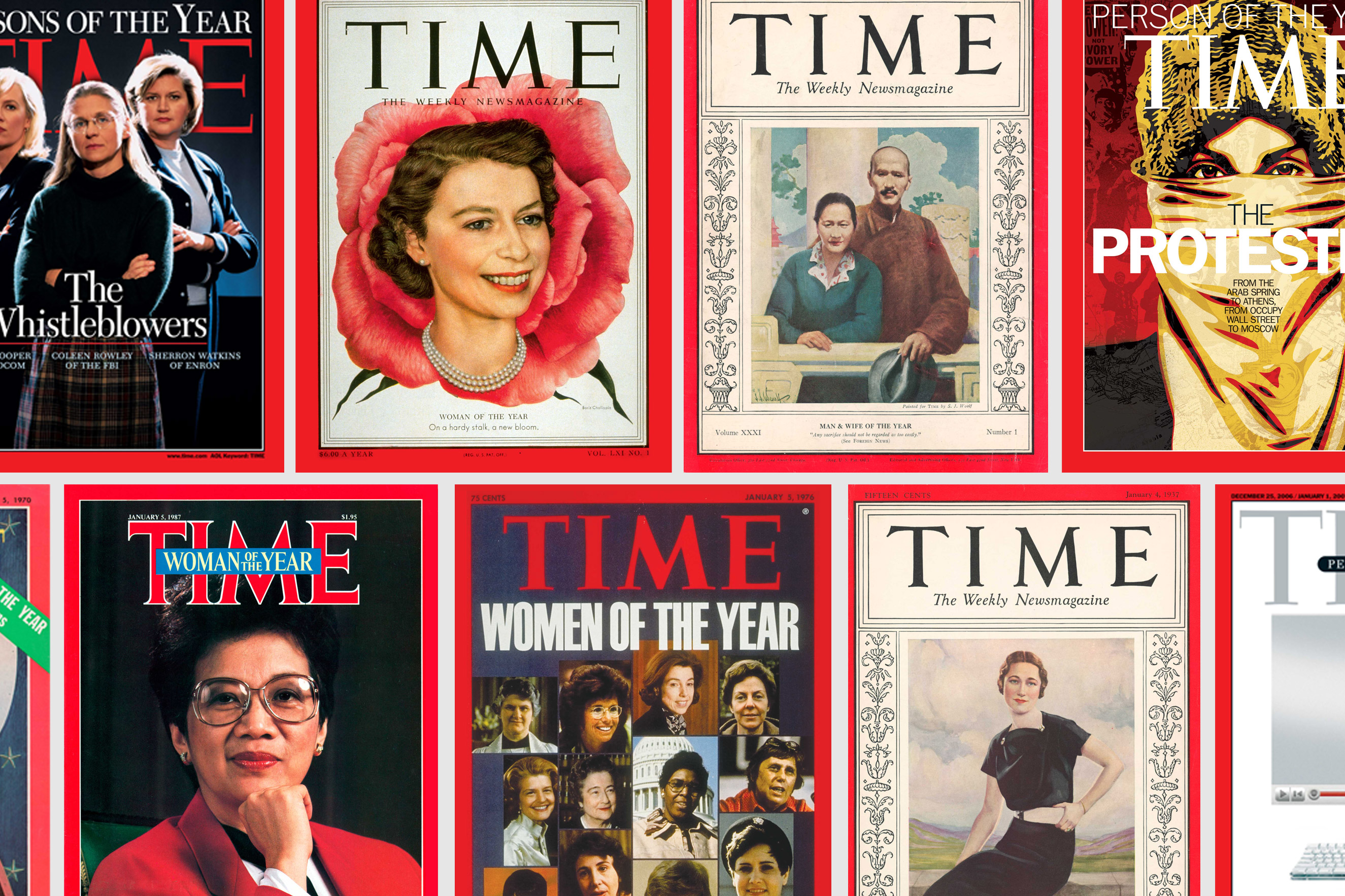 TIME Person of the Year Women Covers