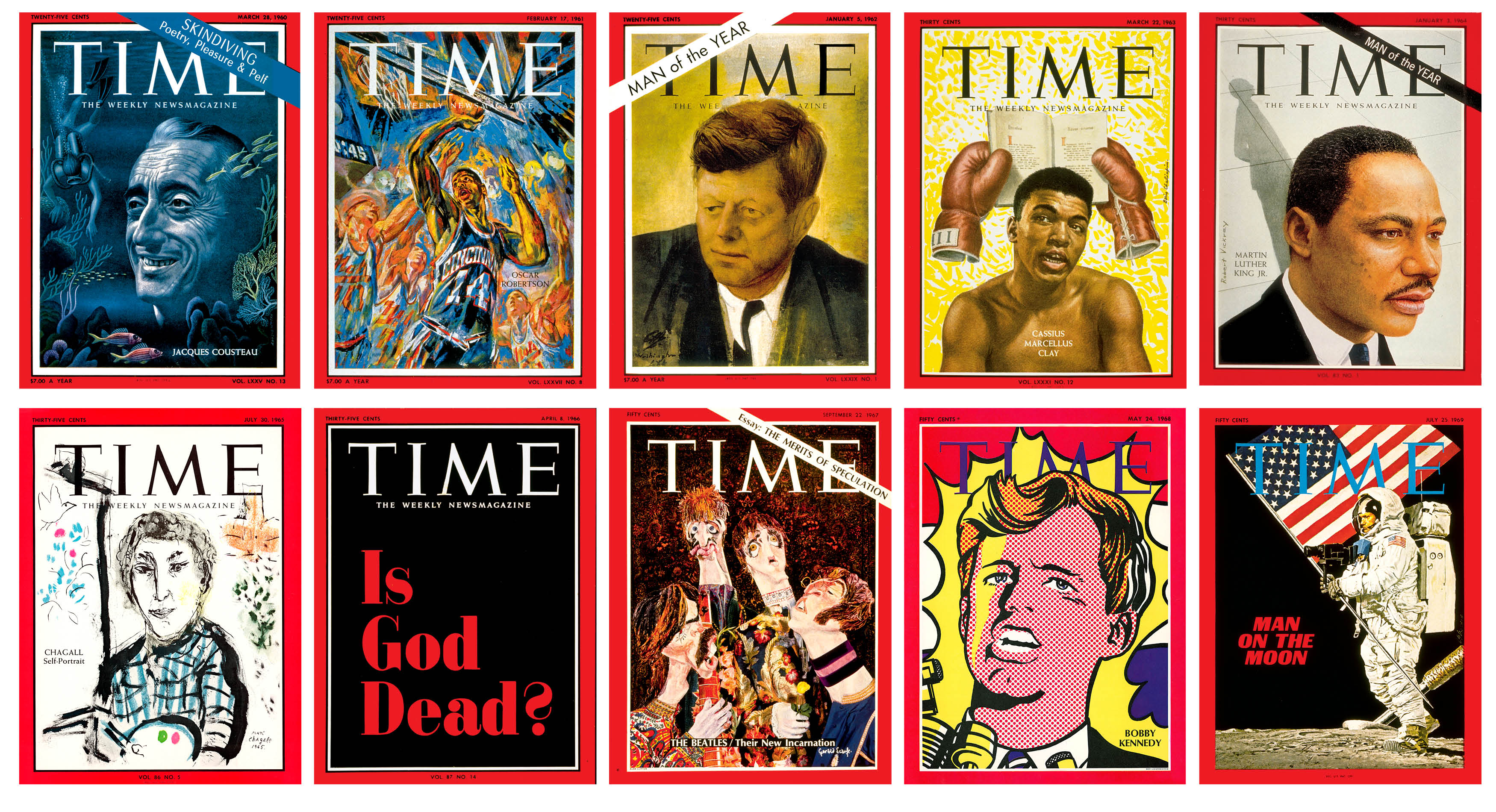 100 Years of TIME Magazine Covers