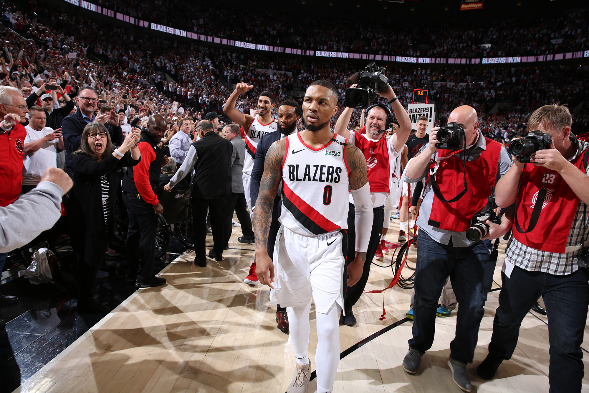 Damian Lillard's Stone Cold Victory Stare Inspires Memes