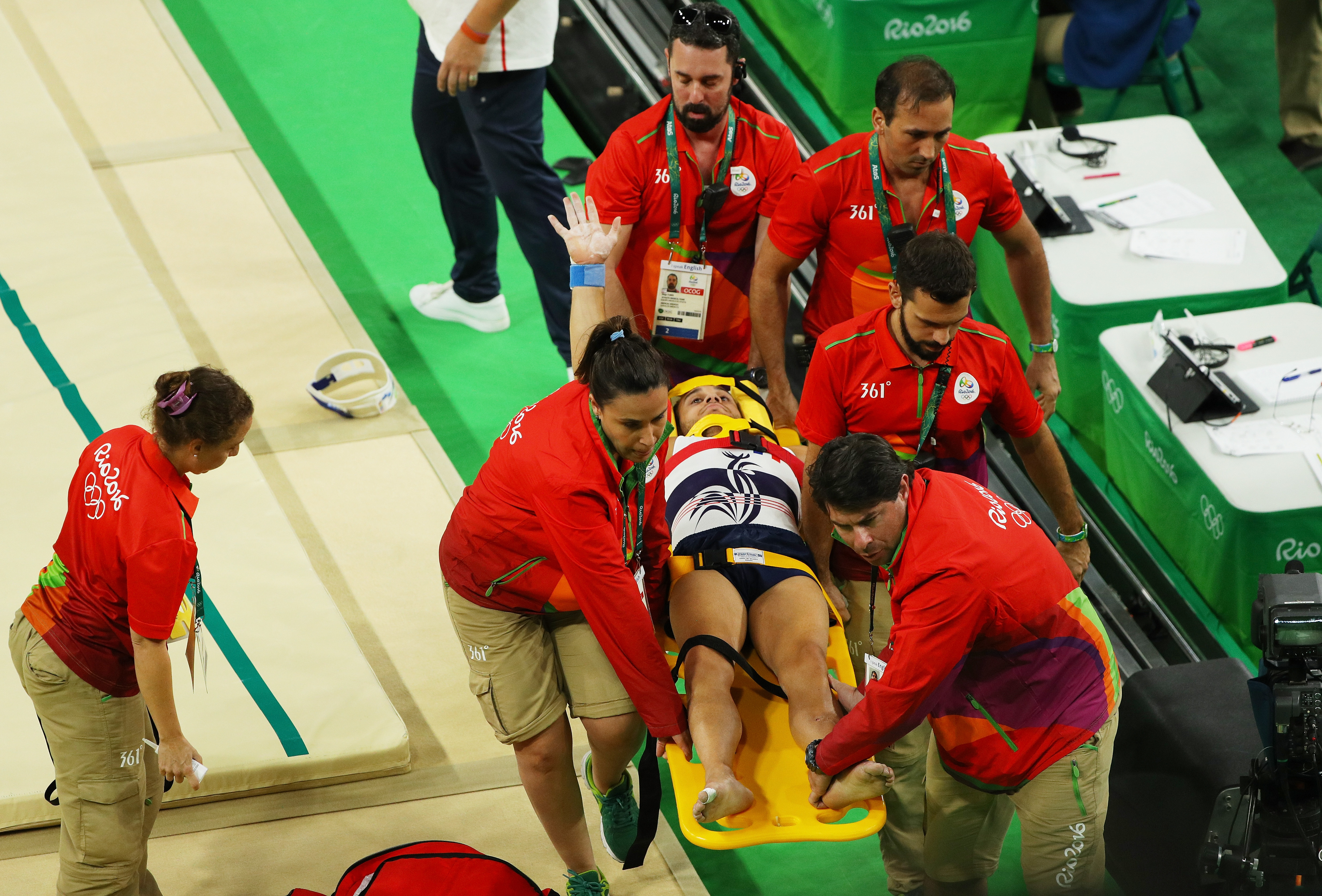 Rio 2016 Olympics: French Gymnastics Team Suffers Injury