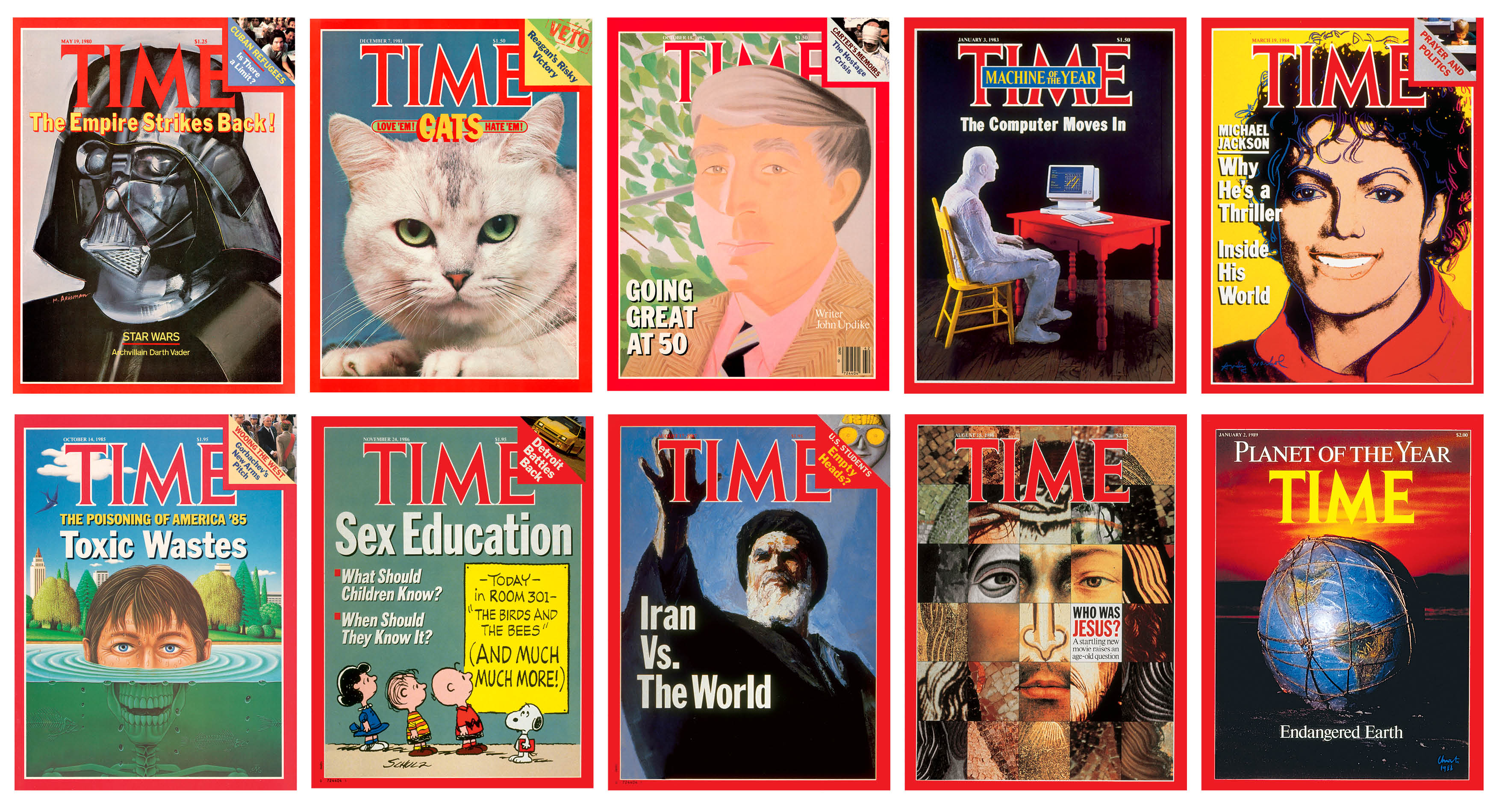 100 Years of TIME Magazine Covers