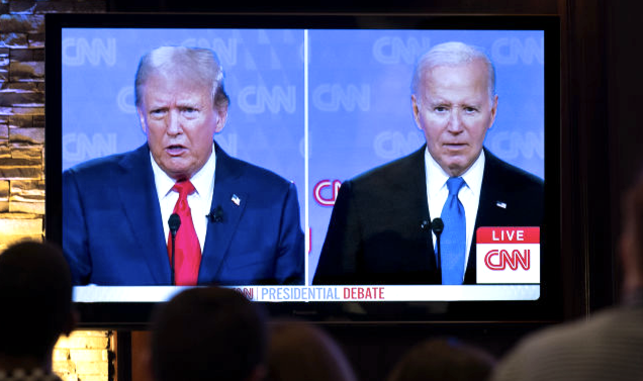 Internet Fixates On Wild Moment From the Biden-Trump Debate