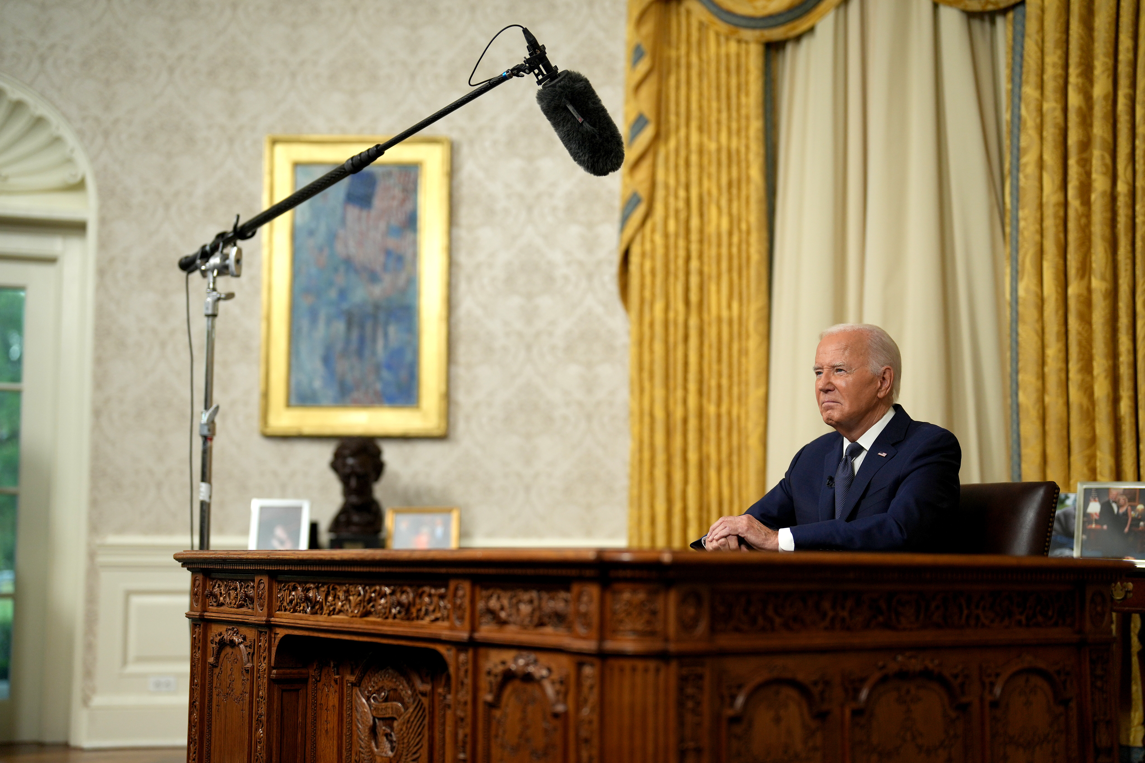 Watch Live: President Joe Biden Delivers Oval Office Address