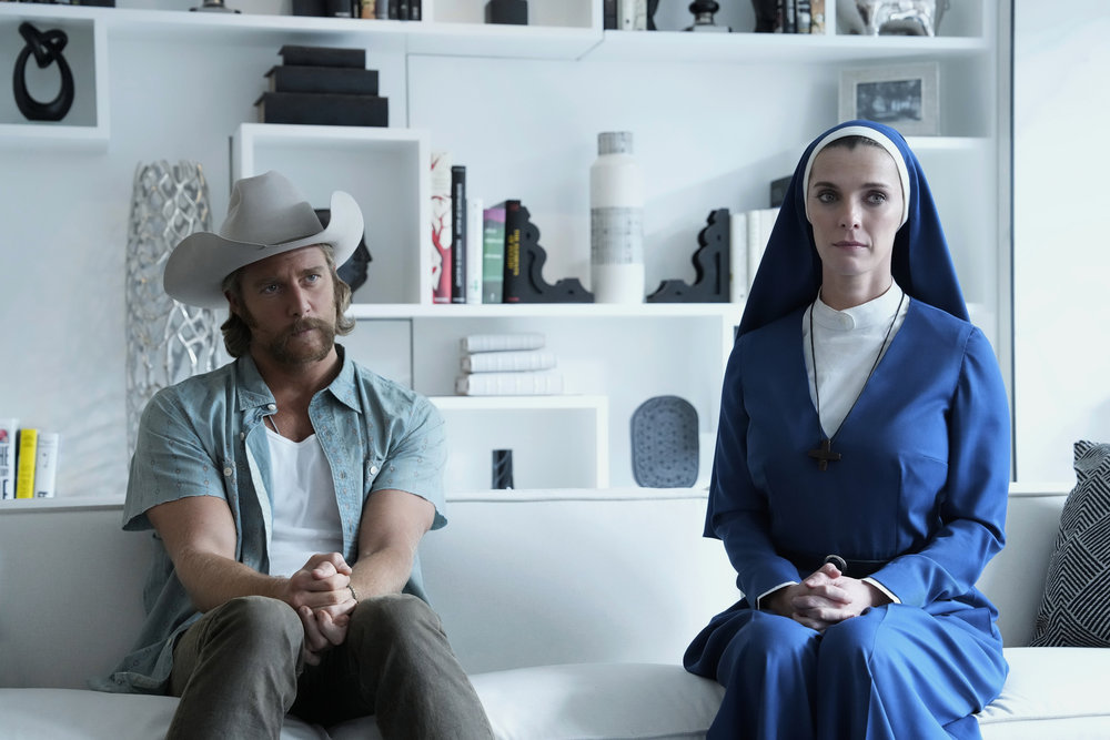 Mrs. Davis Review: A Wild Allegory of Faith in the Age of AI