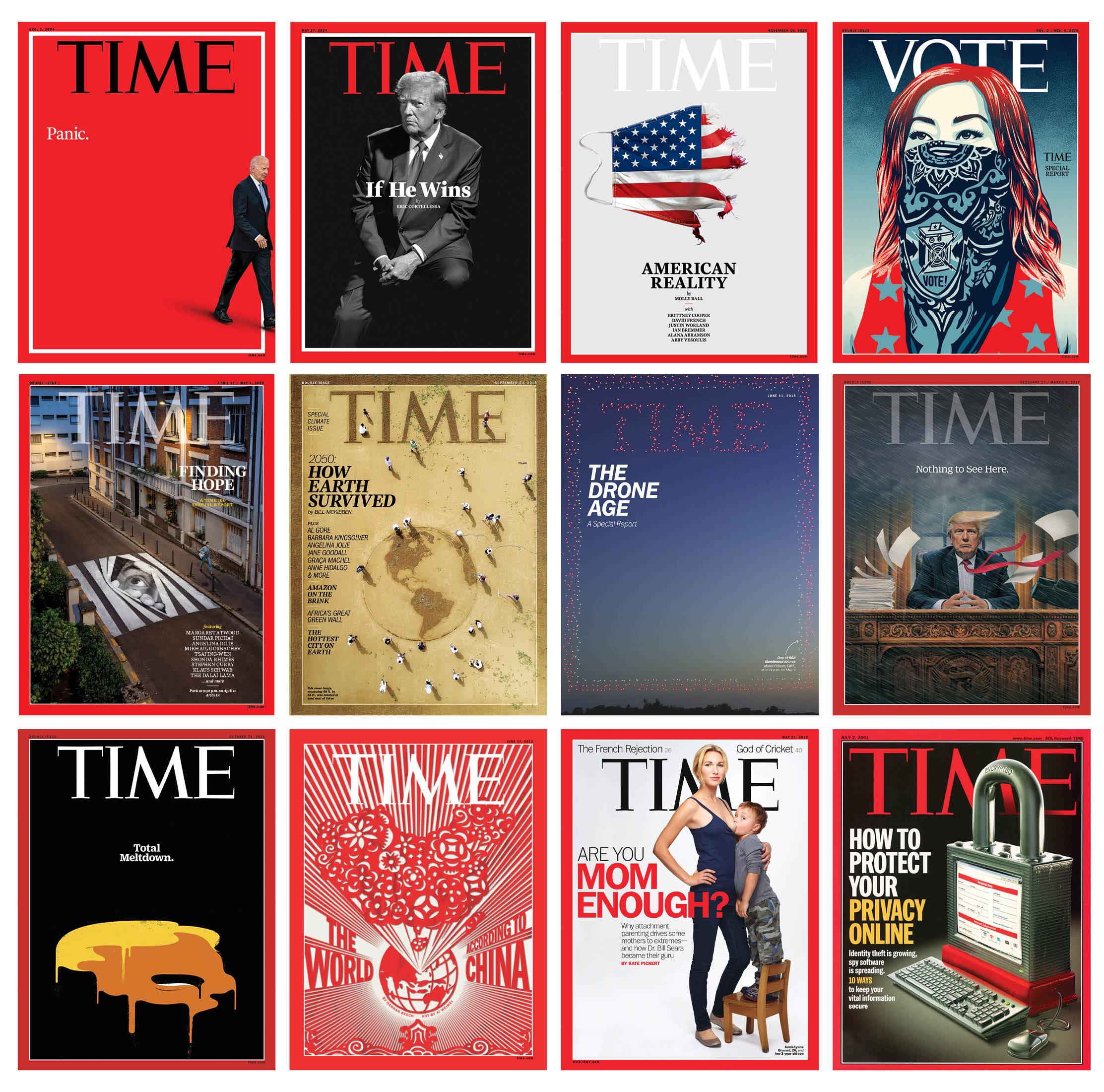How D.W. Pine Produced 1000 TIME Magazine Covers