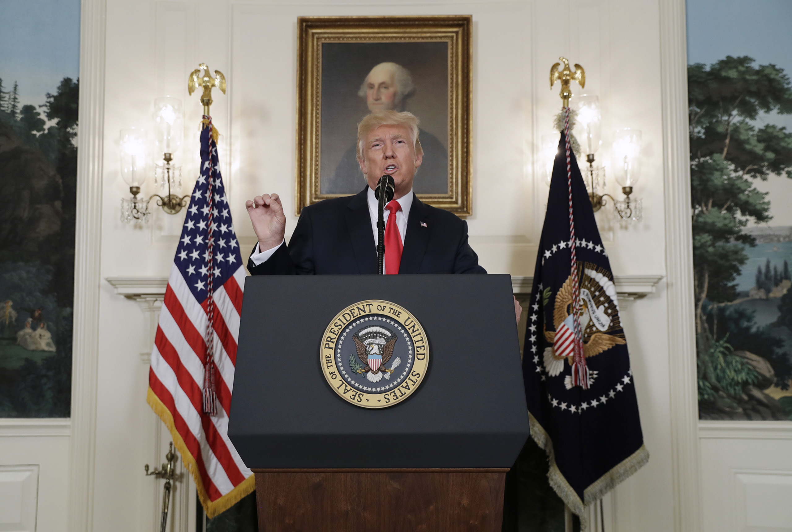 Donald Trump Condemns Charlottesville White Supremacy