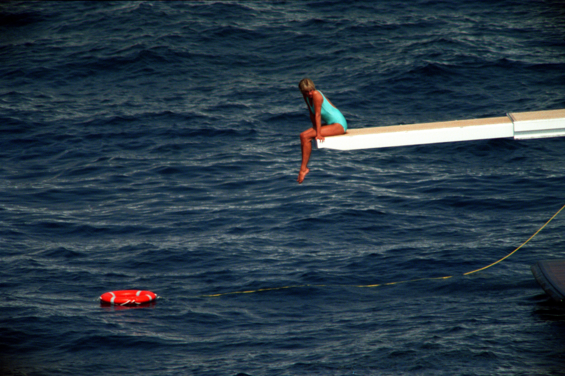 Diana's Diving Board Photo Immortalized Her Loneliness
