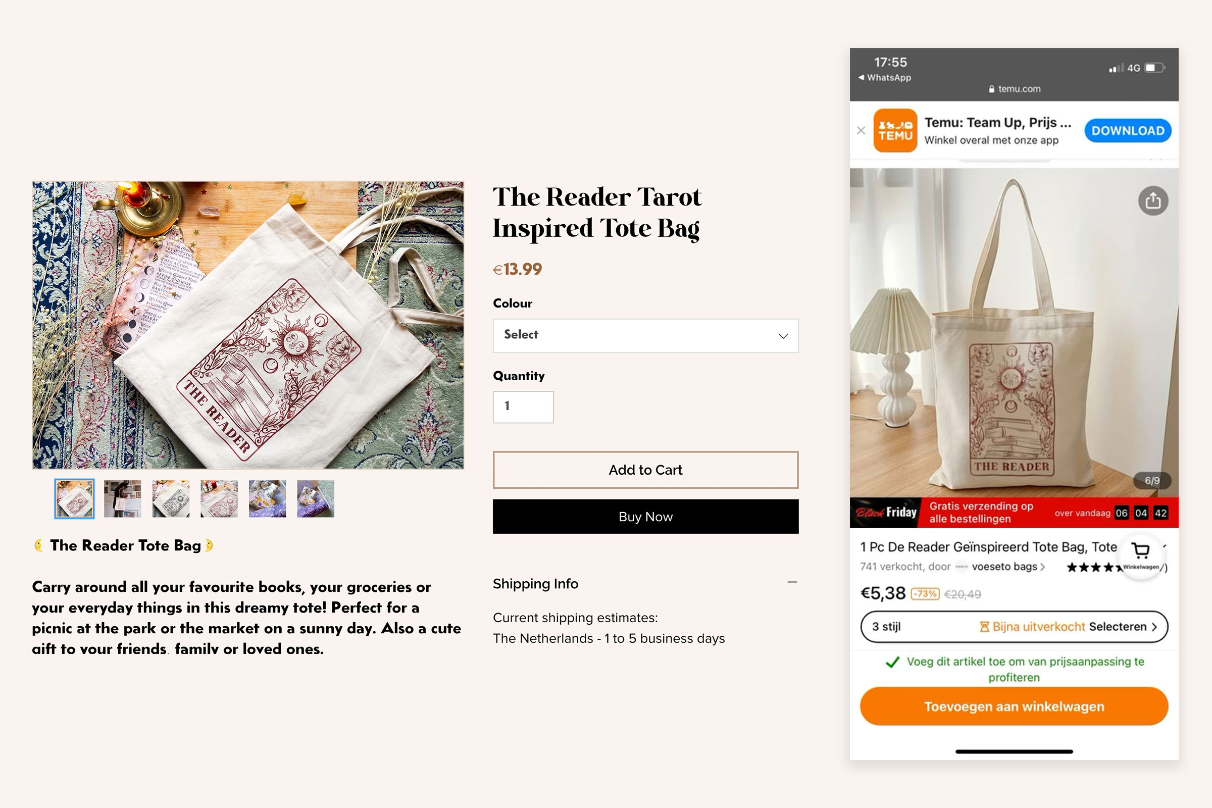Designers Are Accusing Temu of Selling Copies of Their Work