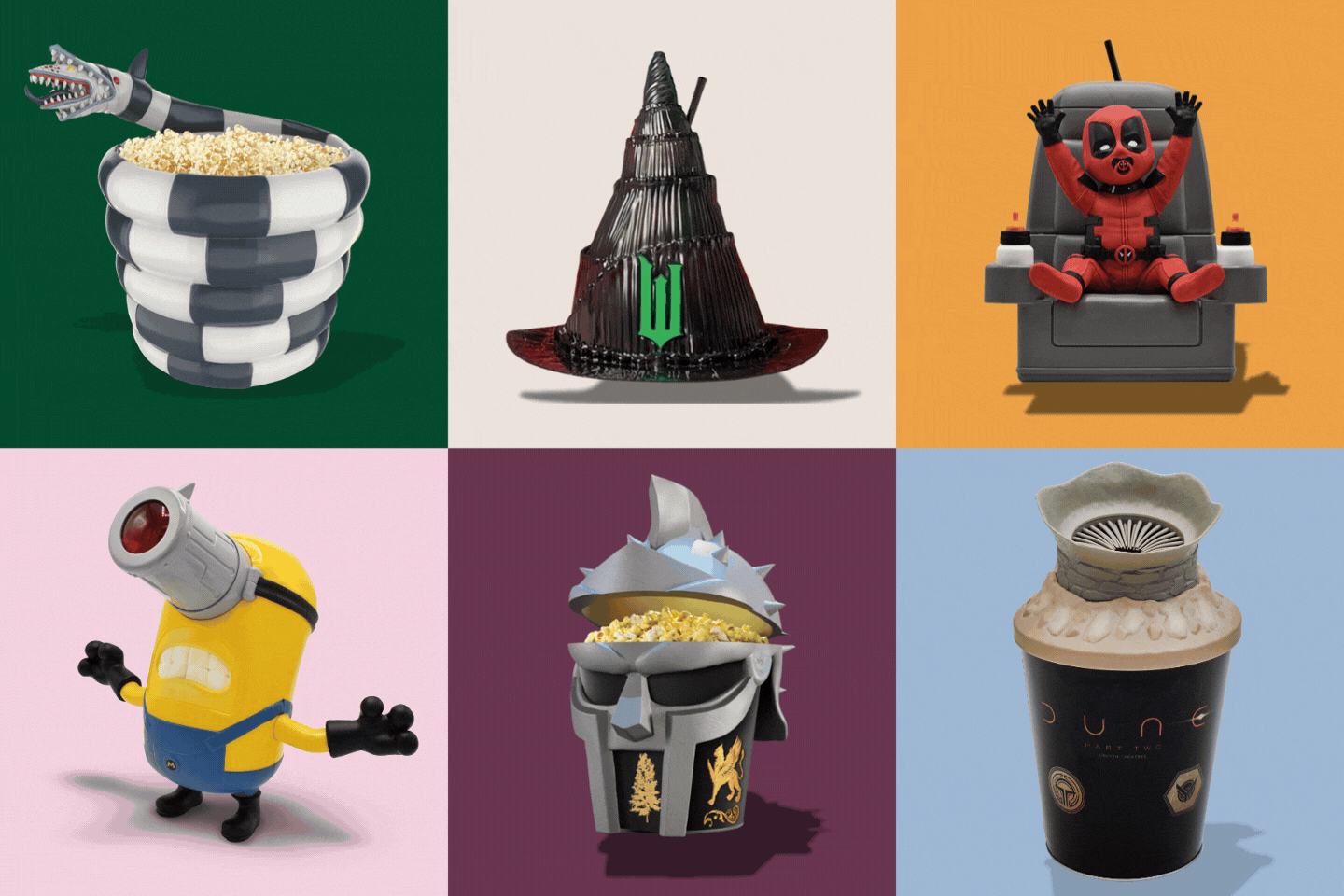 How the Novelty Popcorn Bucket Took Over Movies in 2024