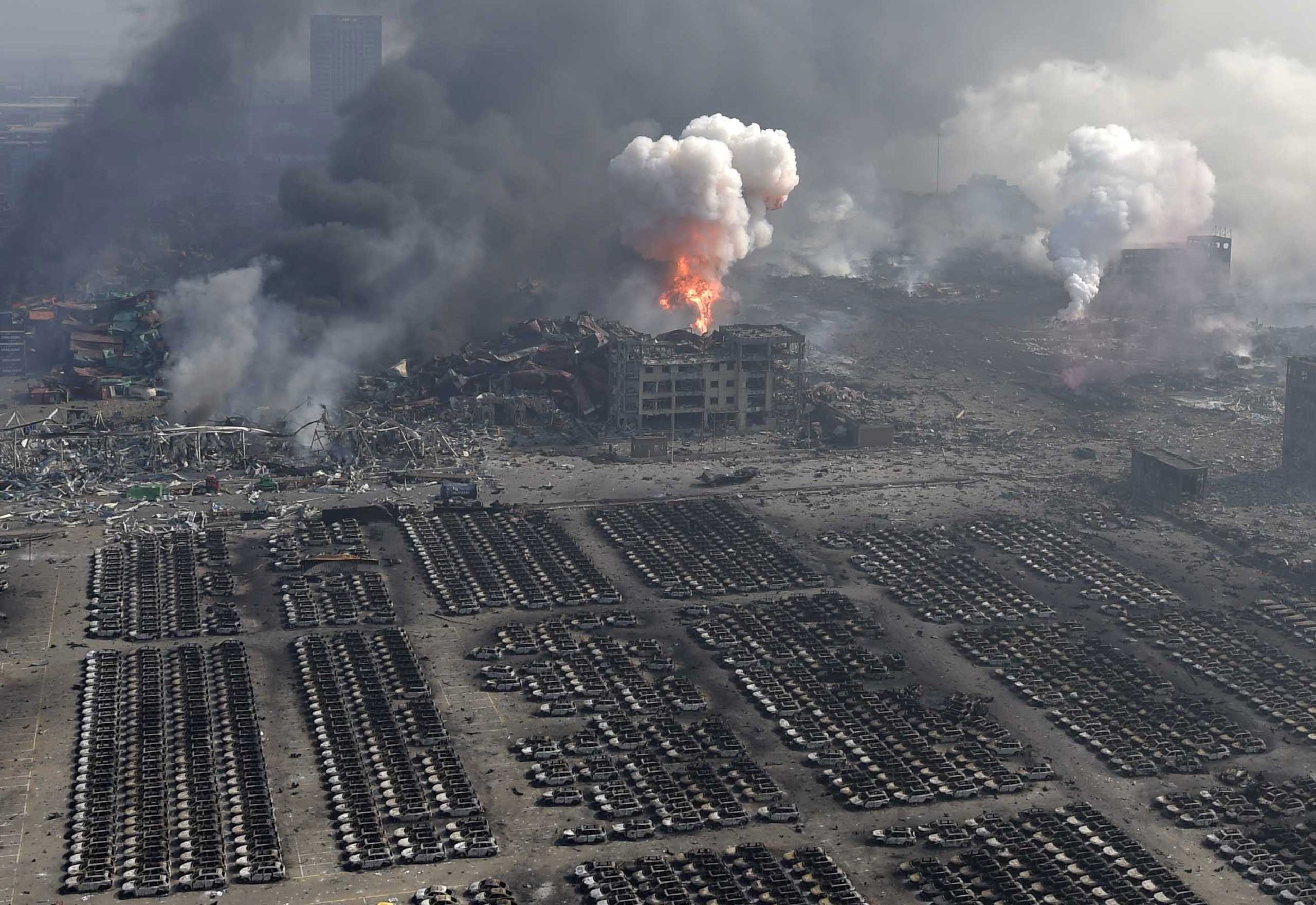 Tianjin, China Explosion: Witness the Aftermath