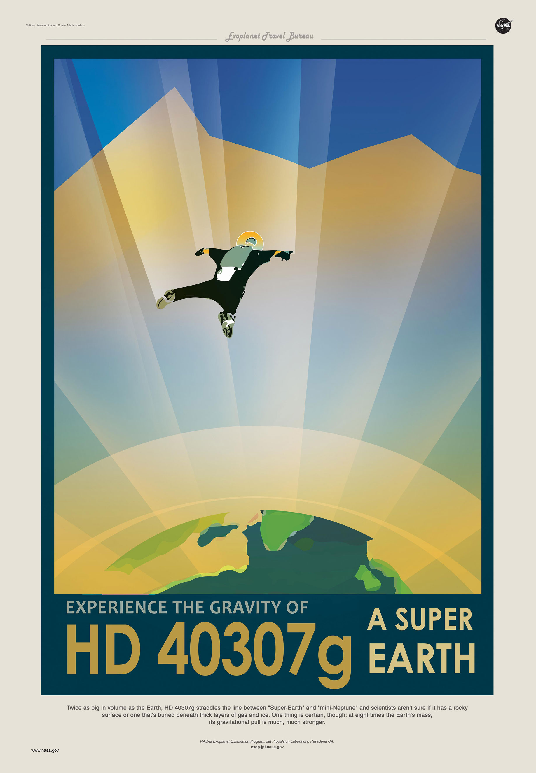 NASA Releases 'Vintage' Exoplanet Travel Posters