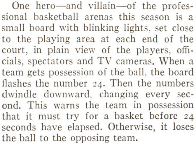 NBA Season Opener Fun Fact: How the Shot Clock Saved Basketball