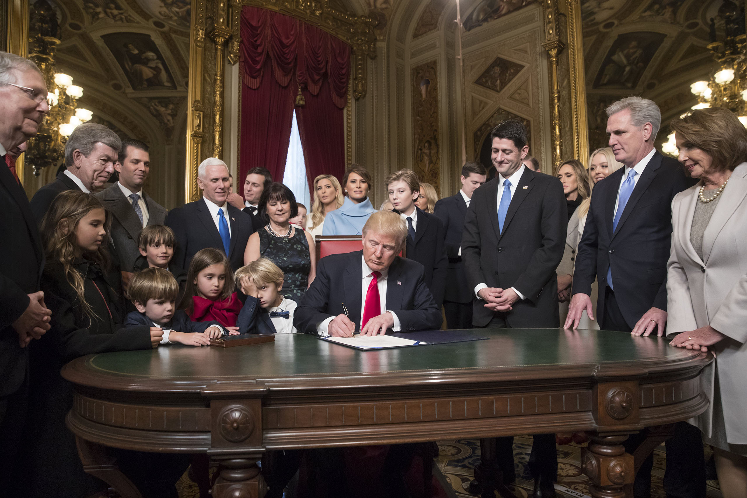 President Donald Trump: Photos From First Week in Office