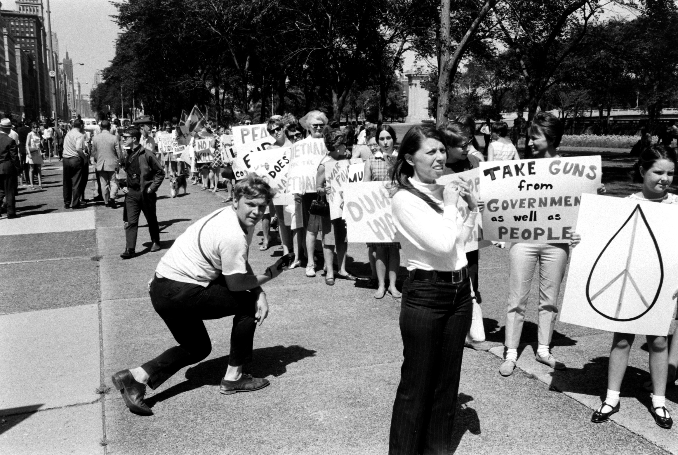 Democratic Convention Protests: Unpublished Photos From 1968