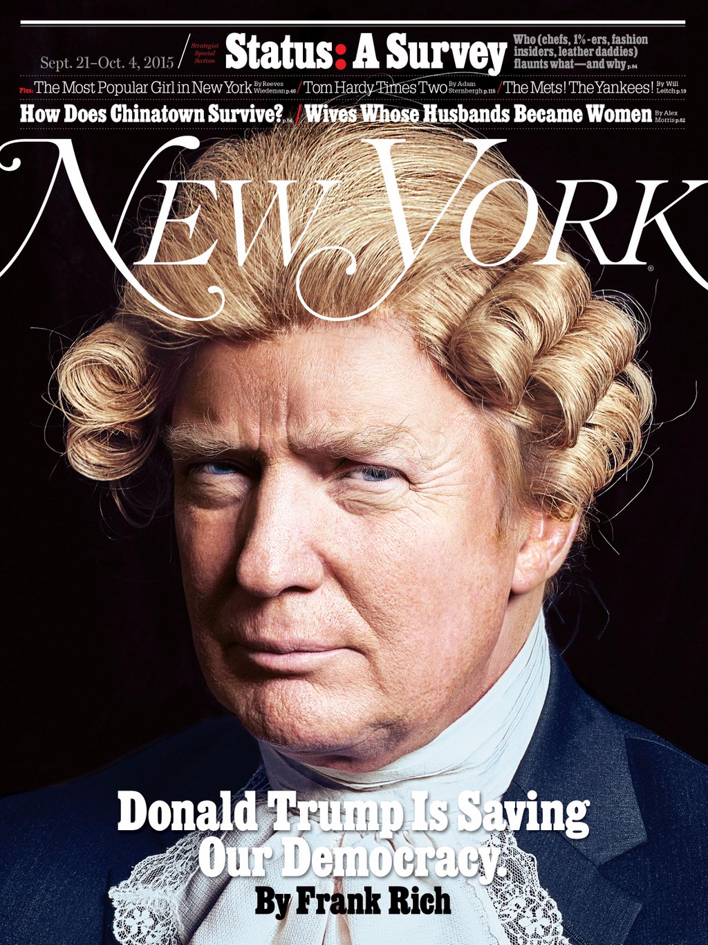 See Donald Trump's Many Magazine Covers