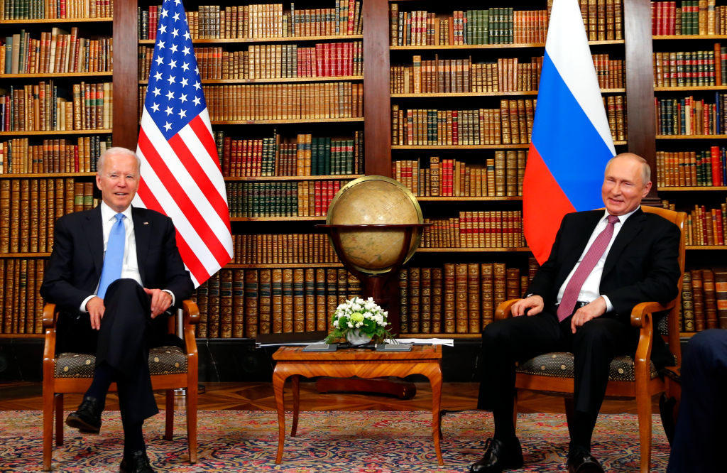Russian Media Slammed Biden's 'Childish' Tie at Putin Summit