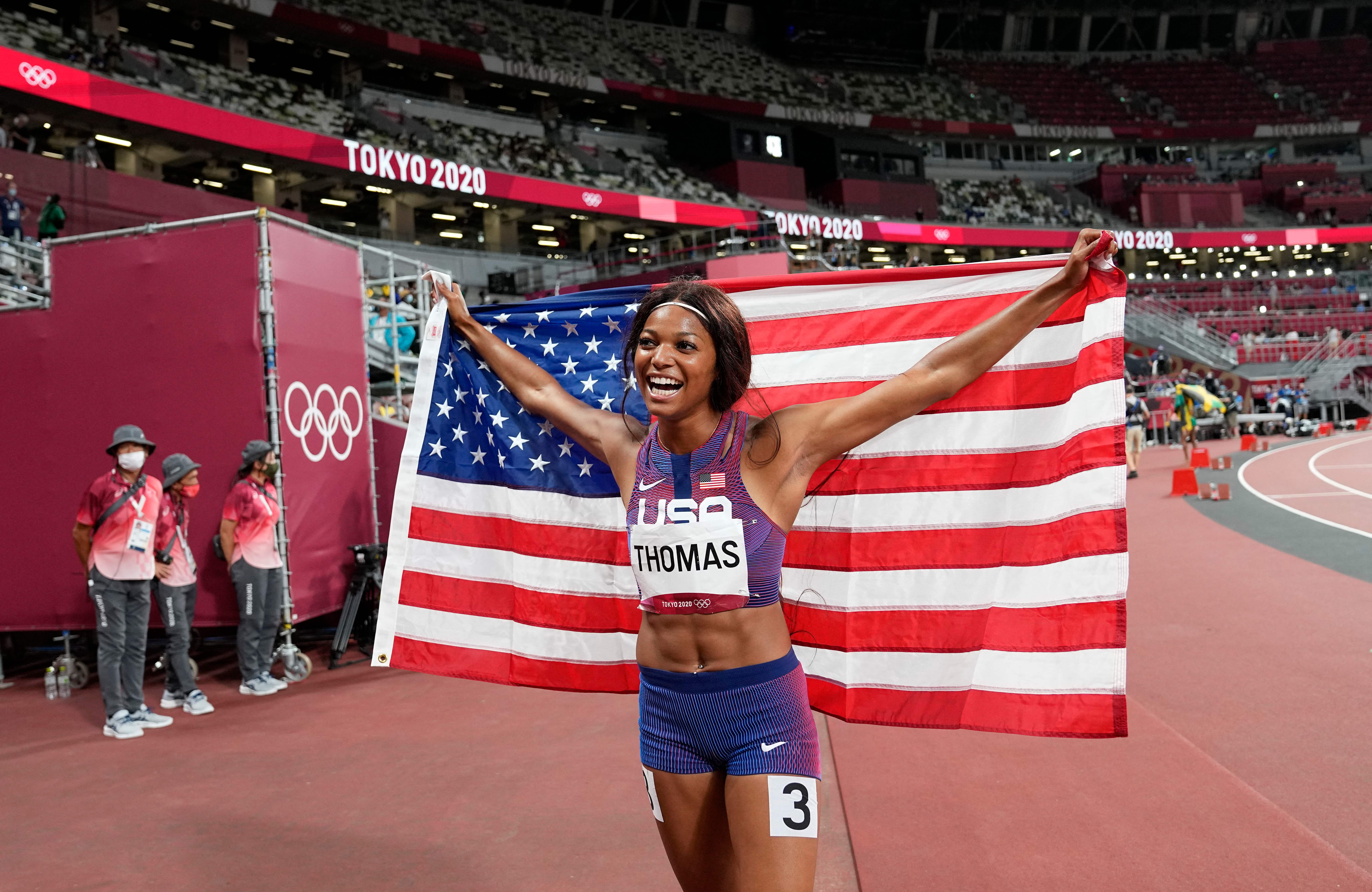Gabby Thomas Expects Gold in the 200-M at the Paris Olympics