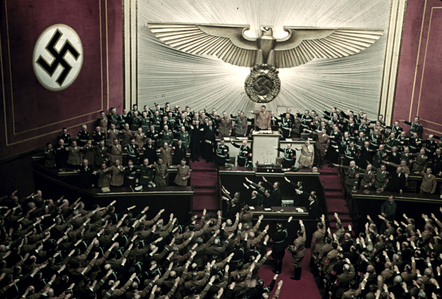 Nazi Propaganda and the Myth of 'Aryan' Invincibility | Color Photos
